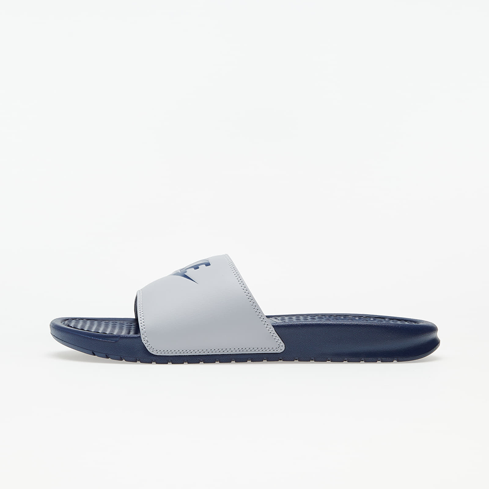 Men's shoes Nike Benassi JDI Wolf Grey/ Midnight Navy | Footshop