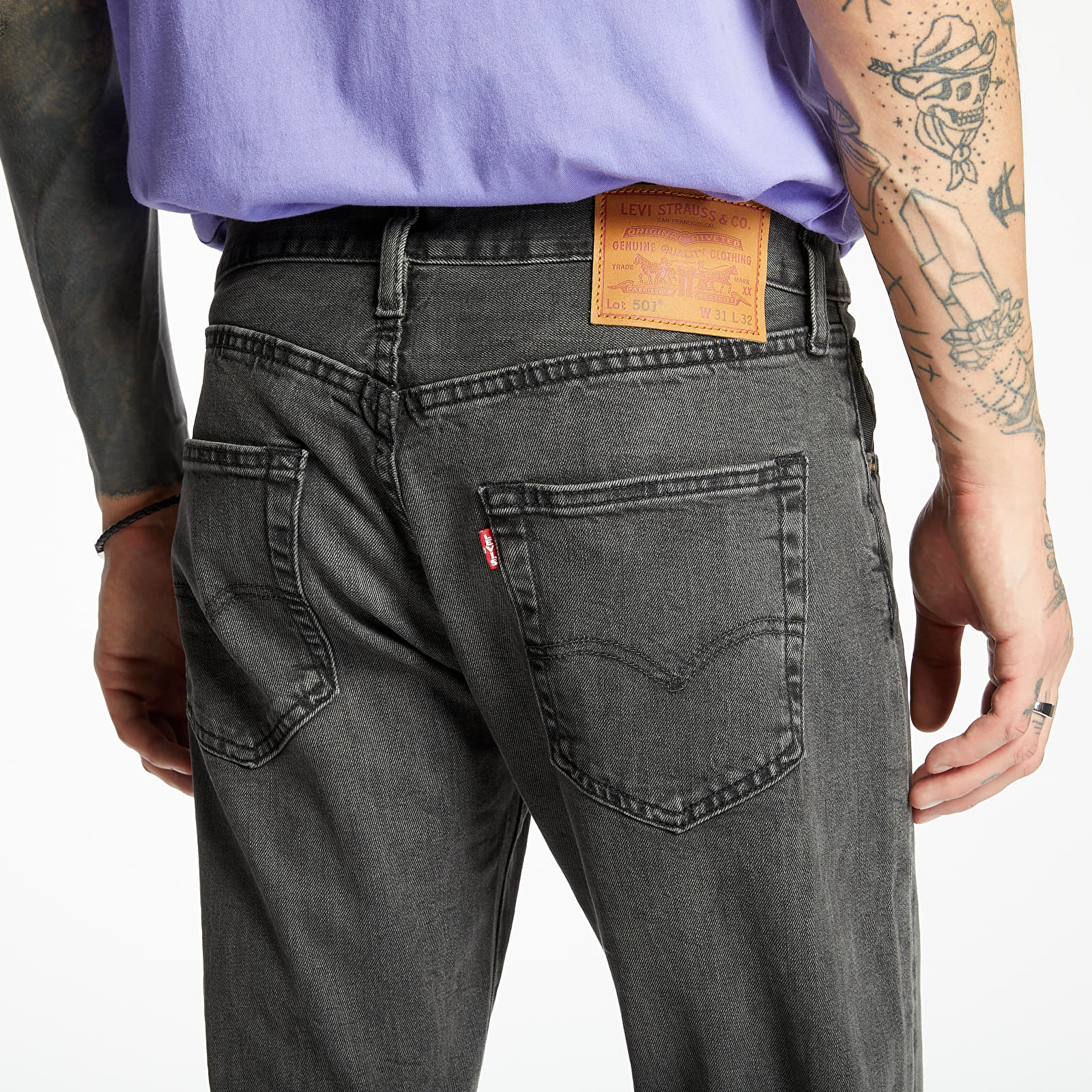 Pantaloni Levi's 501 Original Jeans Grey (00501-3059) | Footshop