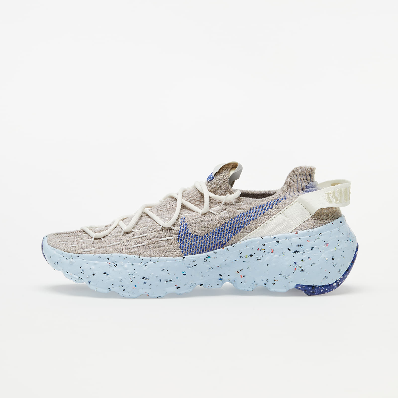 Women's shoes Nike Space Hippie 04 Sail/ Astronomy Blue-Fossil-Chambray ...