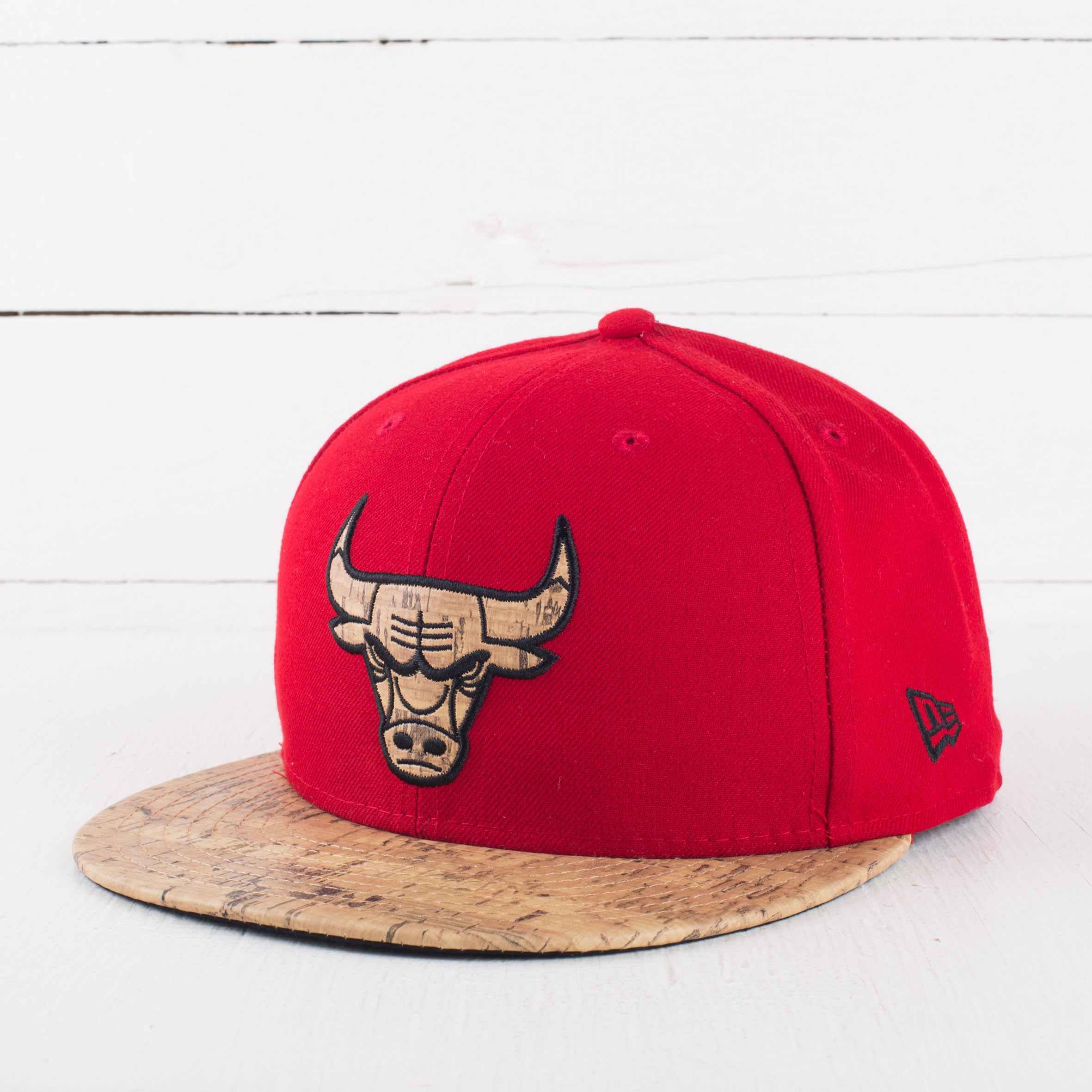 New Era 59FIFTY Fitted Cork Chicago Bulls Red