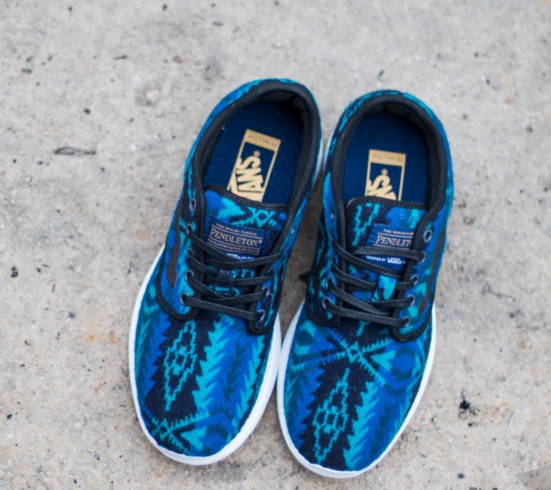 Men's shoes Vans x Pendleton Iso 2 (Pendleton) Blue (184I2X BU1) | Footshop