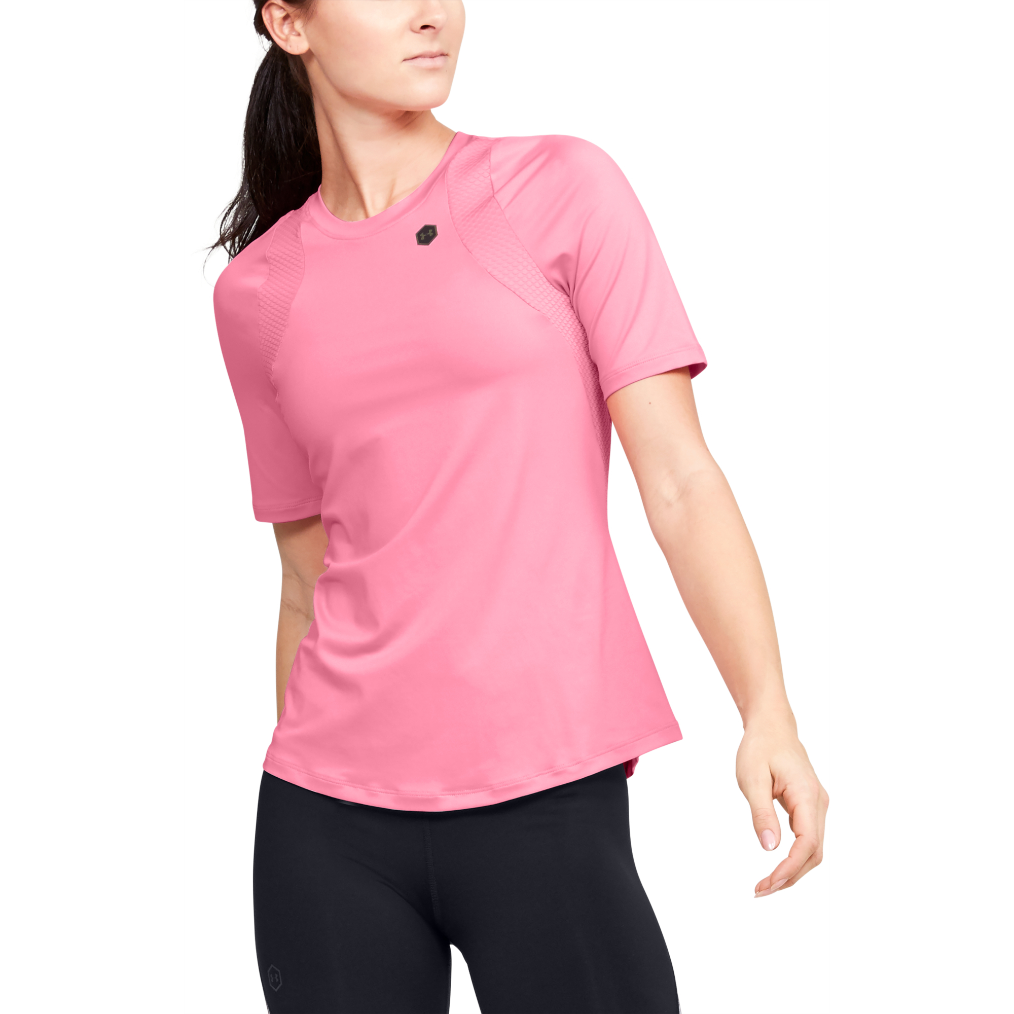 T-shirts Under Armour Rush SS Pink | Footshop