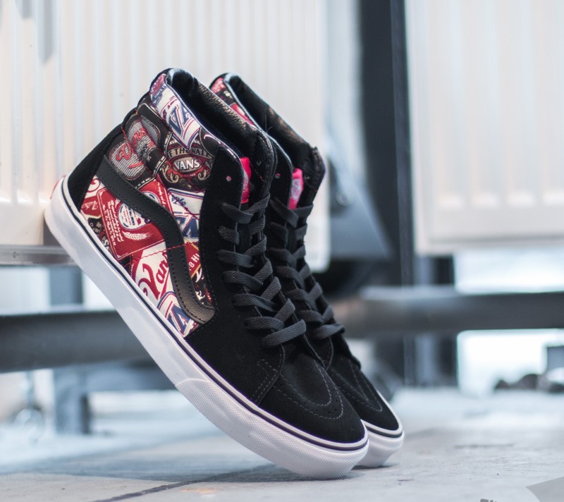 Vans SK8-Hi Labels Black/ True White