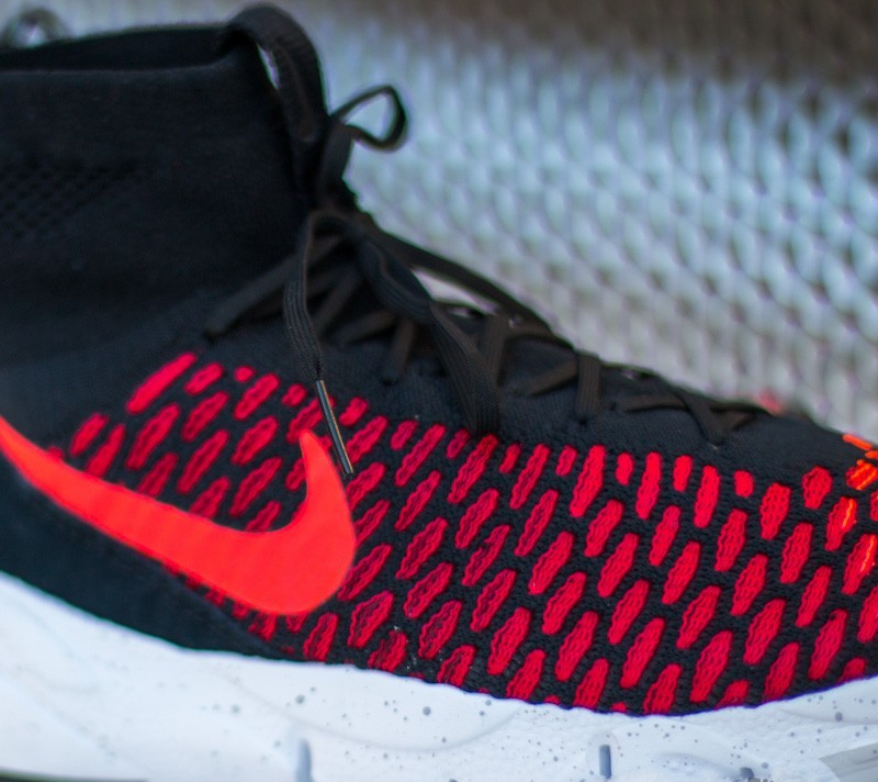 Men's shoes Nike Air Footscape Magista Flyknit Black/ Bright Crimson ...