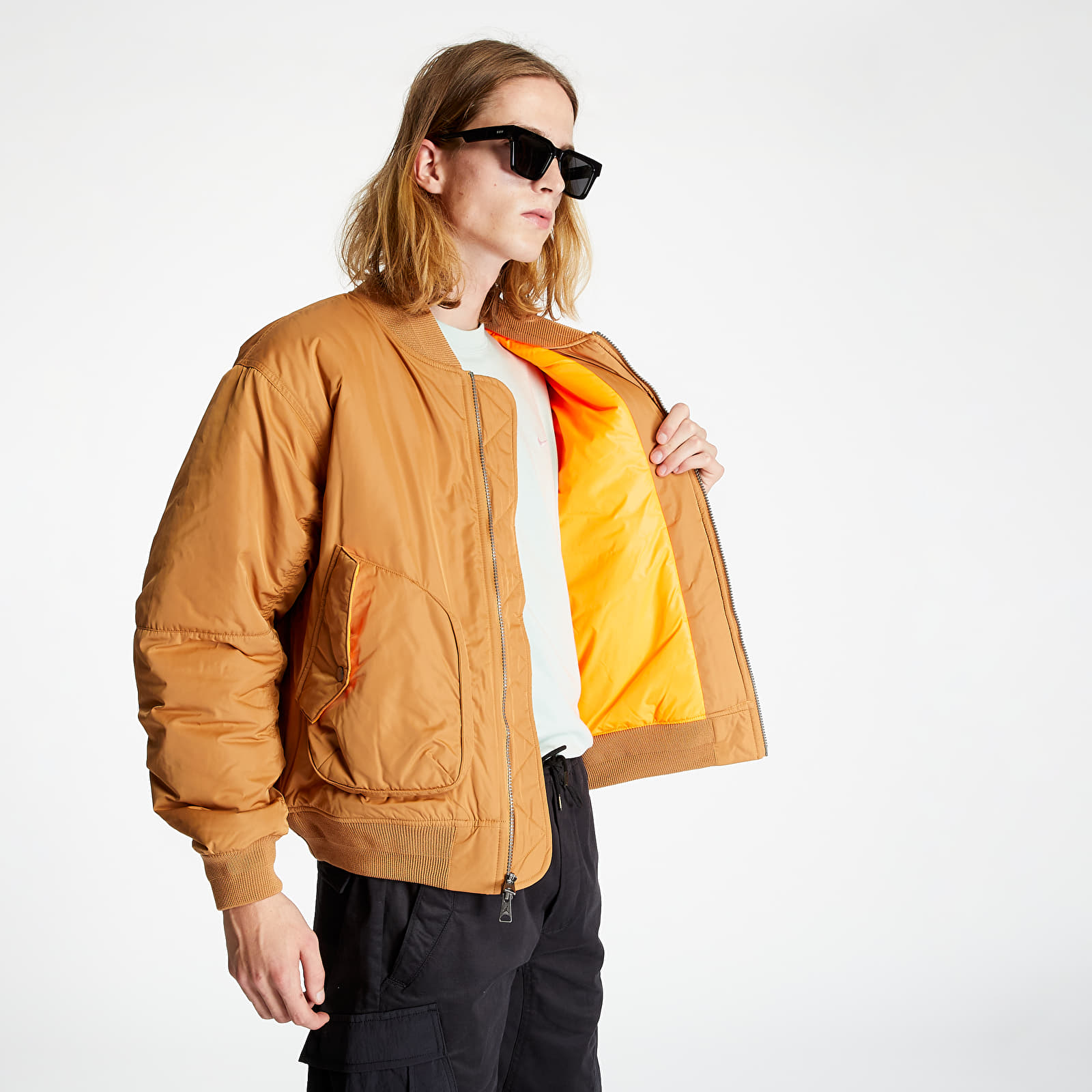Orange jordan jacket store