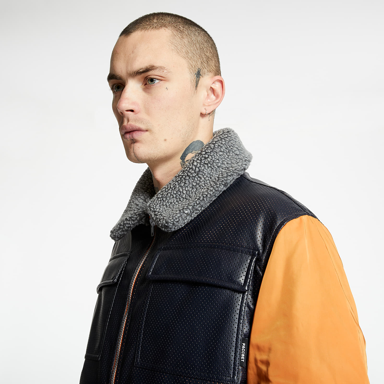 Jackets PACCBET Jacket Black/ Orange | Footshop