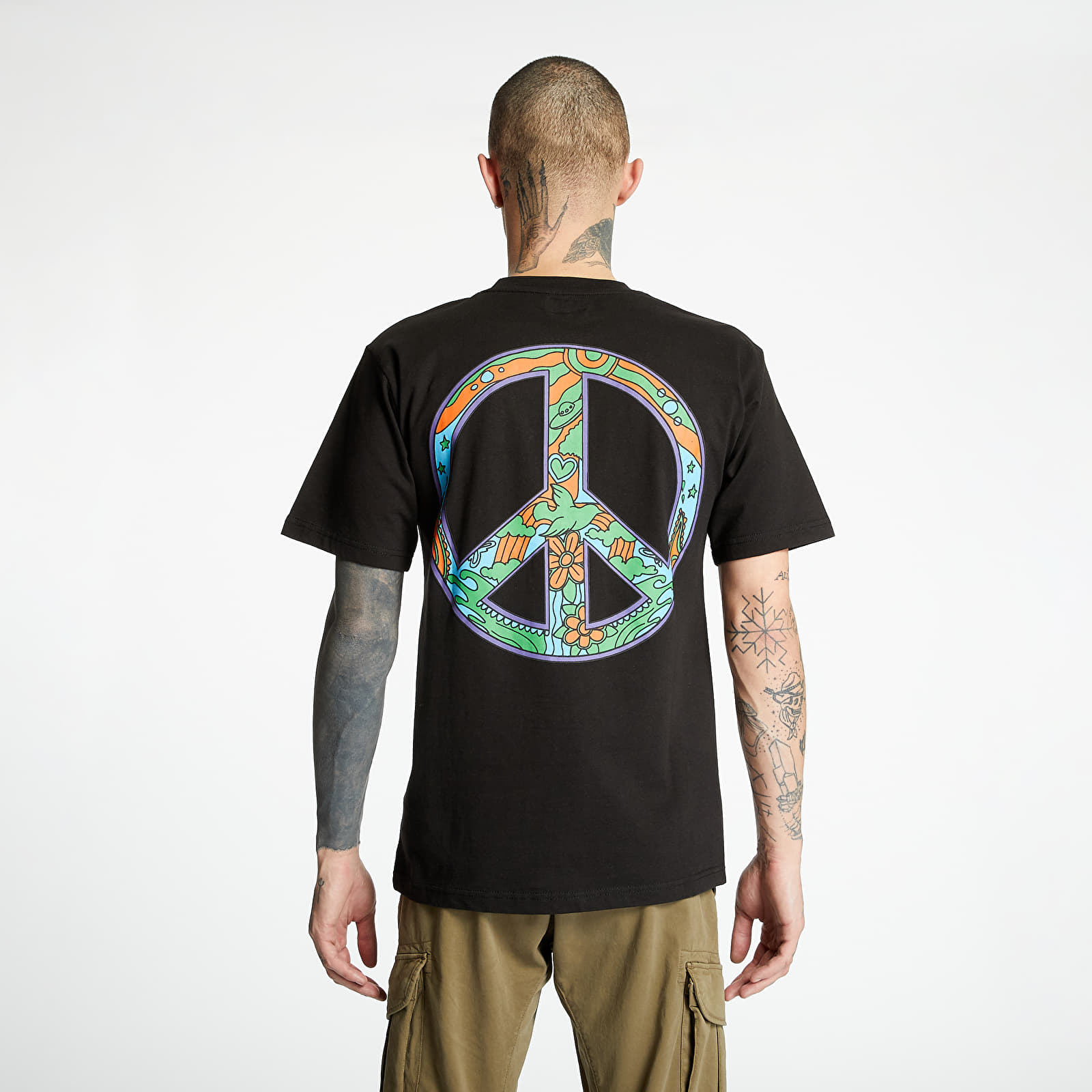 T-shirts MARKET Hippie TEE Black (F20-1990012) | Footshop