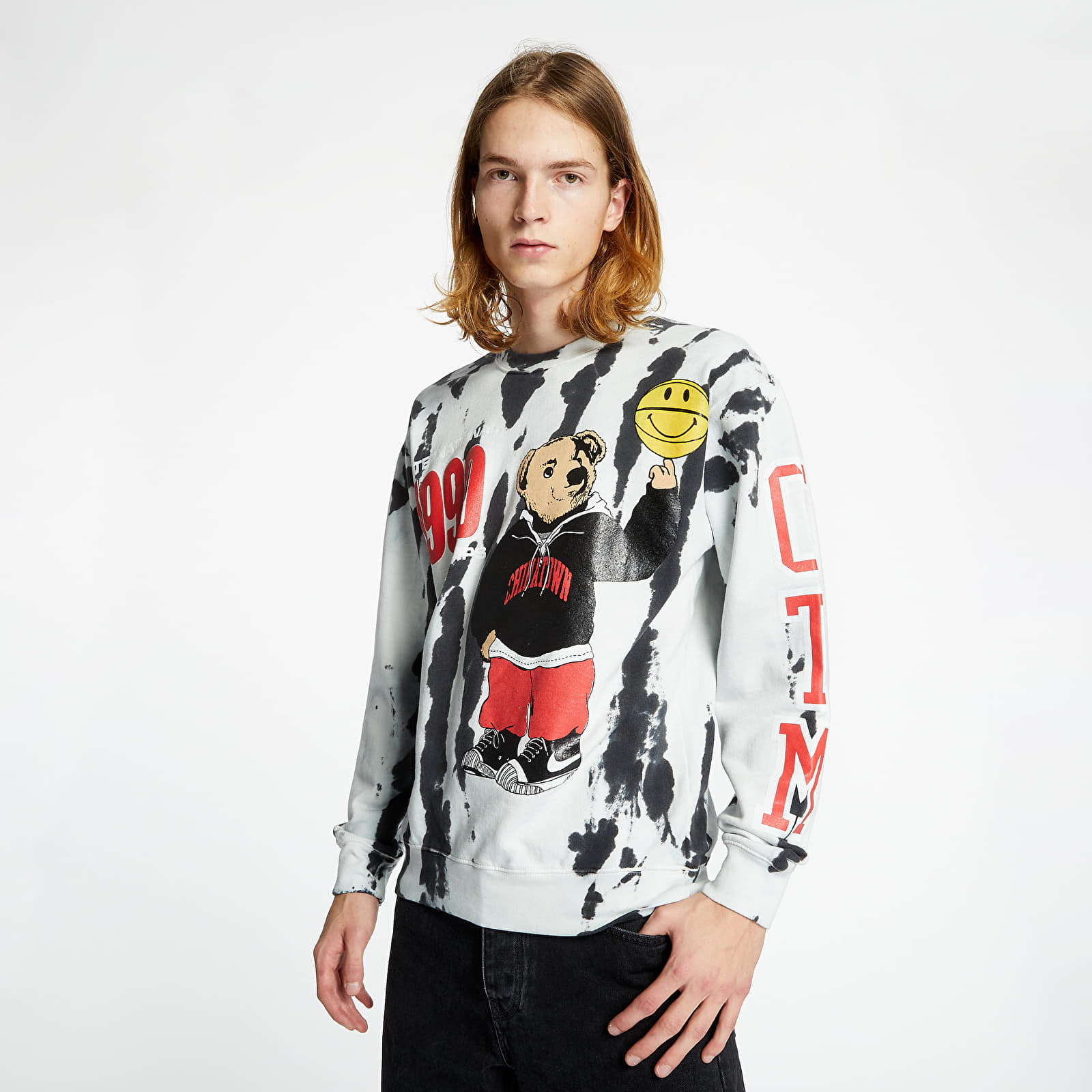 MARKET Smiley Champions Varsity Bear Crewneck