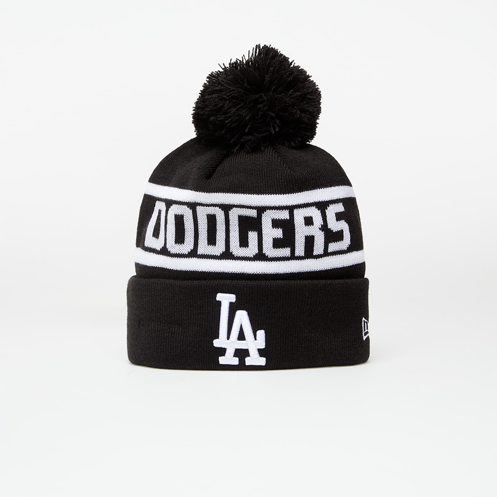 Hats New Era Beanie Mlb Team Jake Bobble Cuff Knit Los Angeles Dodgers ...