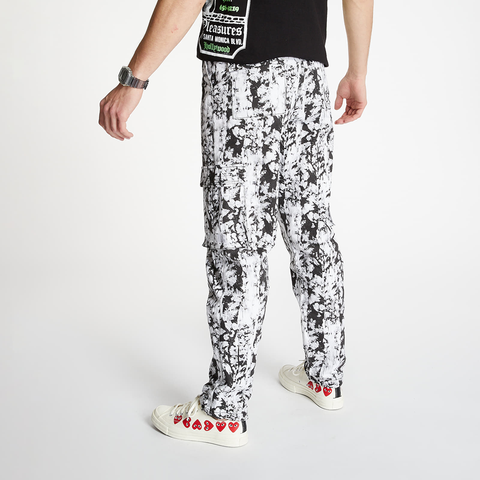 Pants PLEASURES Moma Cargo Pant White | Footshop