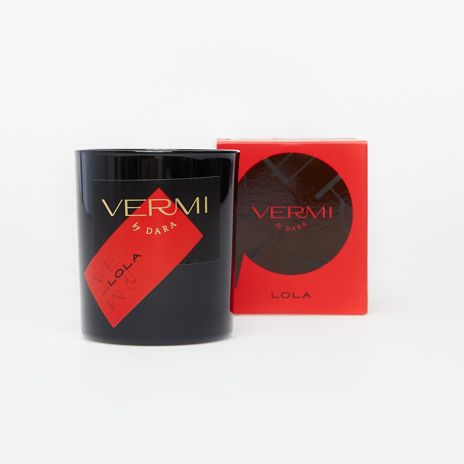 Candles and diffusers Vermi by Dara Candle Lola Black/White (Dara candle) | Footshop