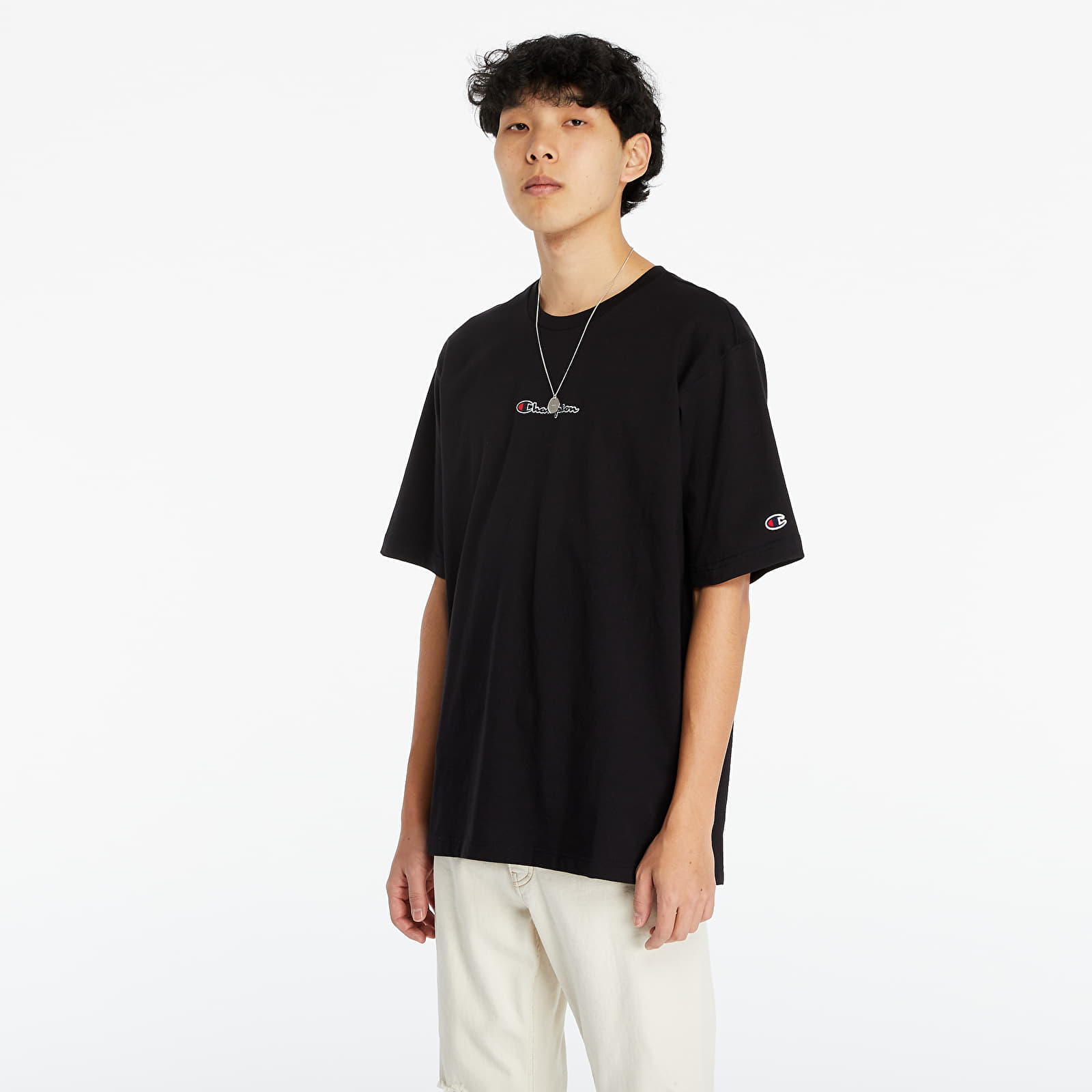 Champion Rochester Champion Logo Crewneck Tee