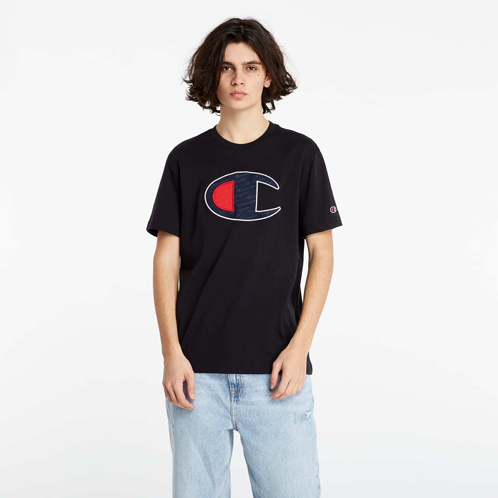 Champion Rochester Champion Logo Crewneck T-Shirt