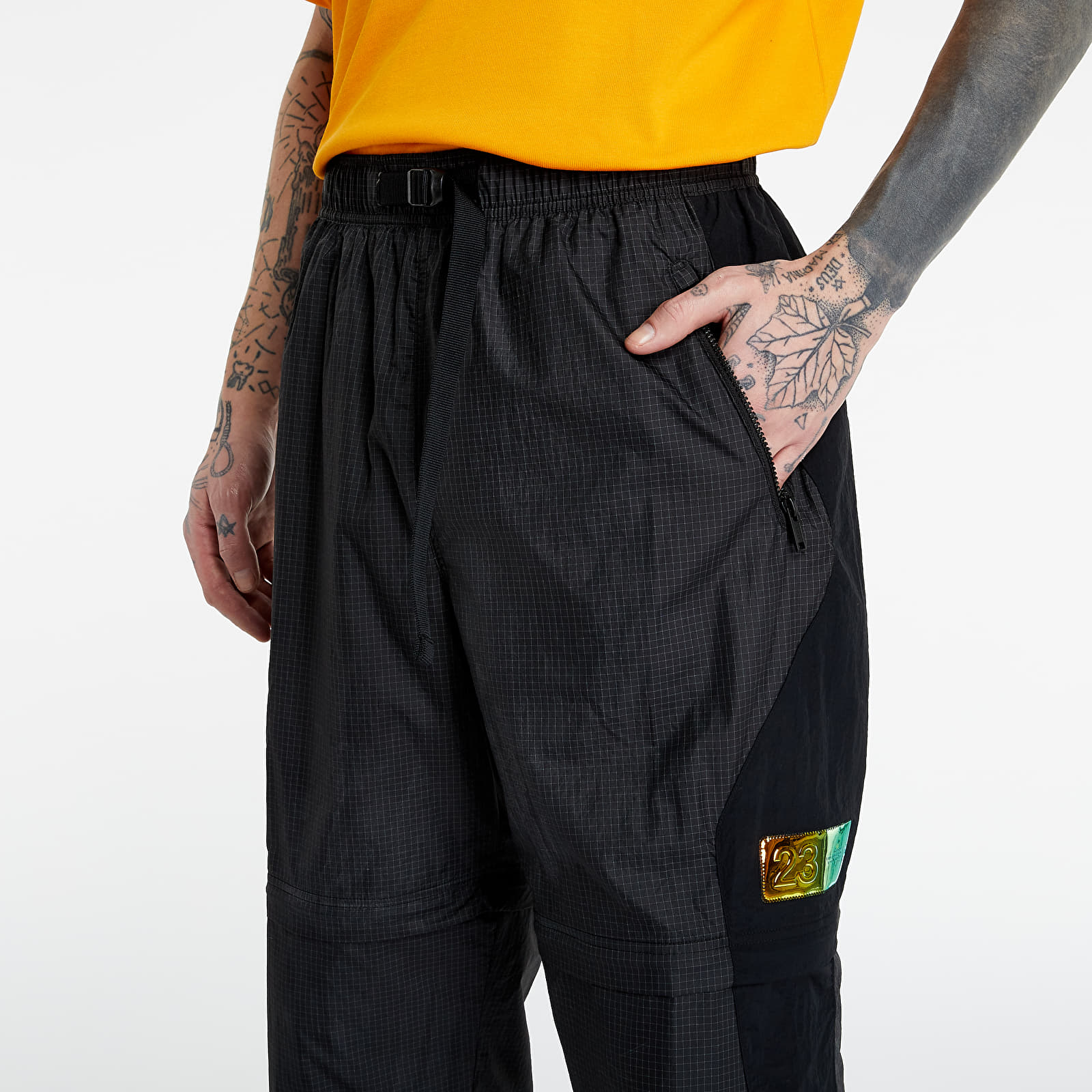 Jordan 23Engineered Track Pants Black/ Black/ University Gold | Footshop