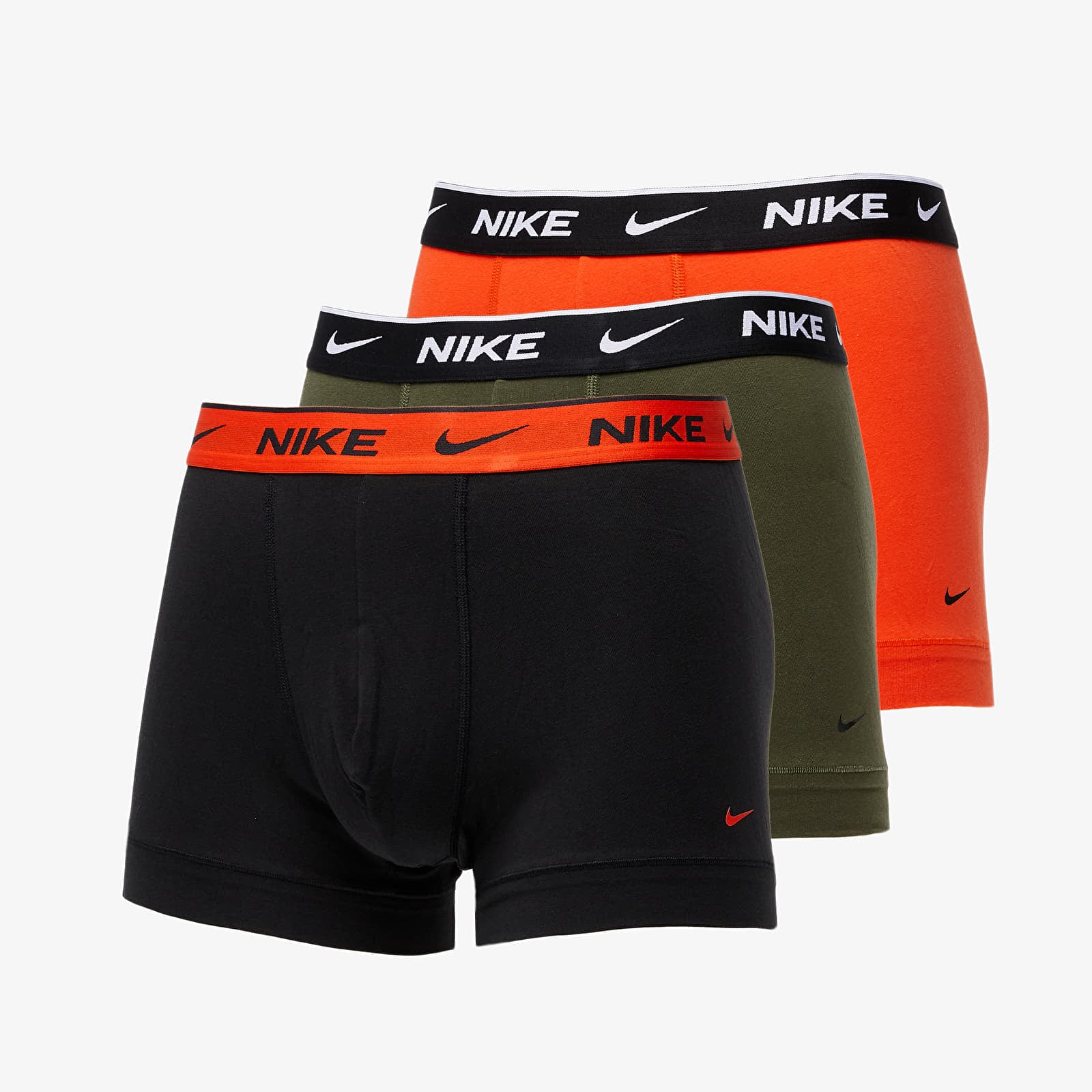 Boxeri Nike 3 Pack Trunks Team Orange/ Cargo Khaki/ Black (KE1008 9JL ...