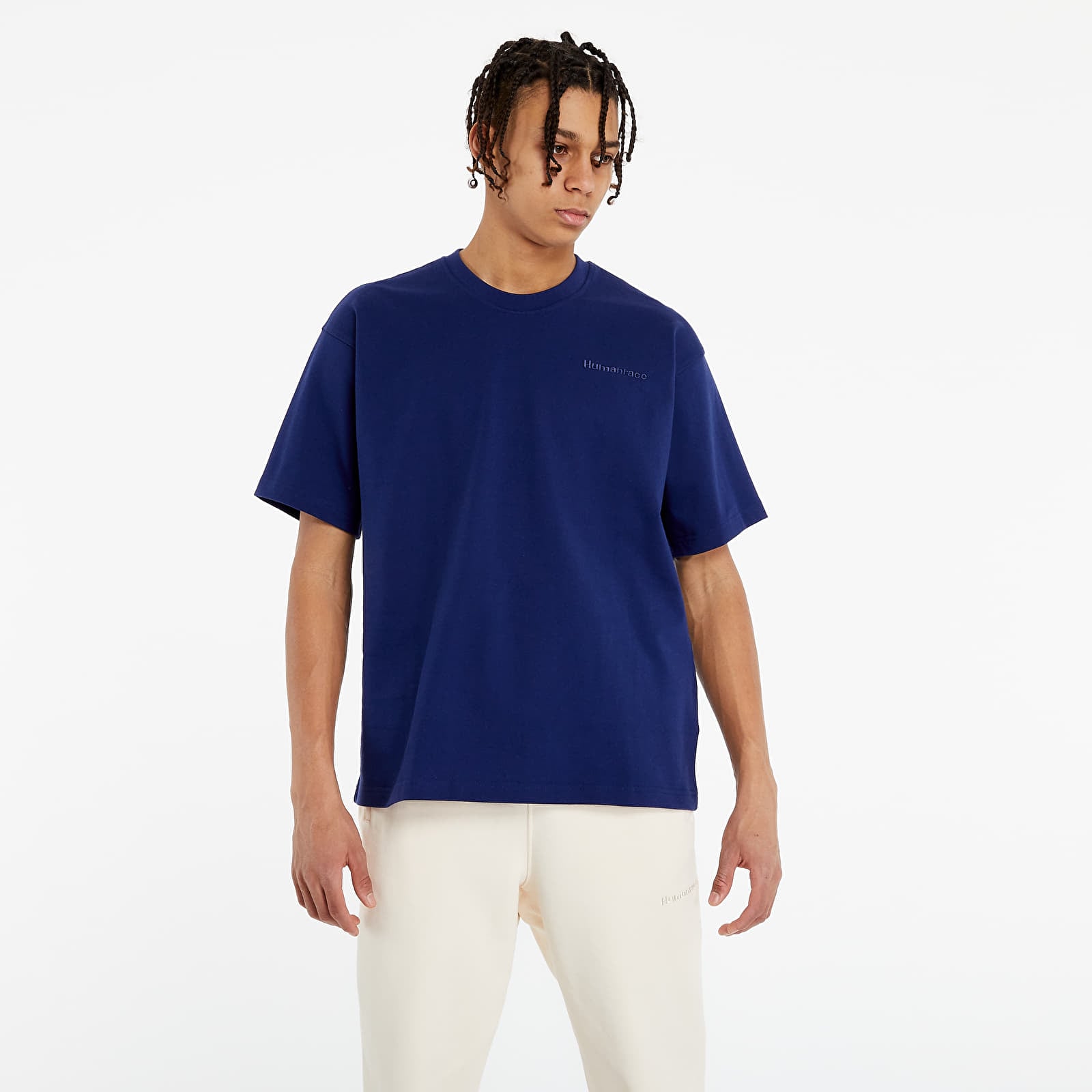 T-shirts adidas x Pharrell Williams Basics Tee Night Sky | Footshop
