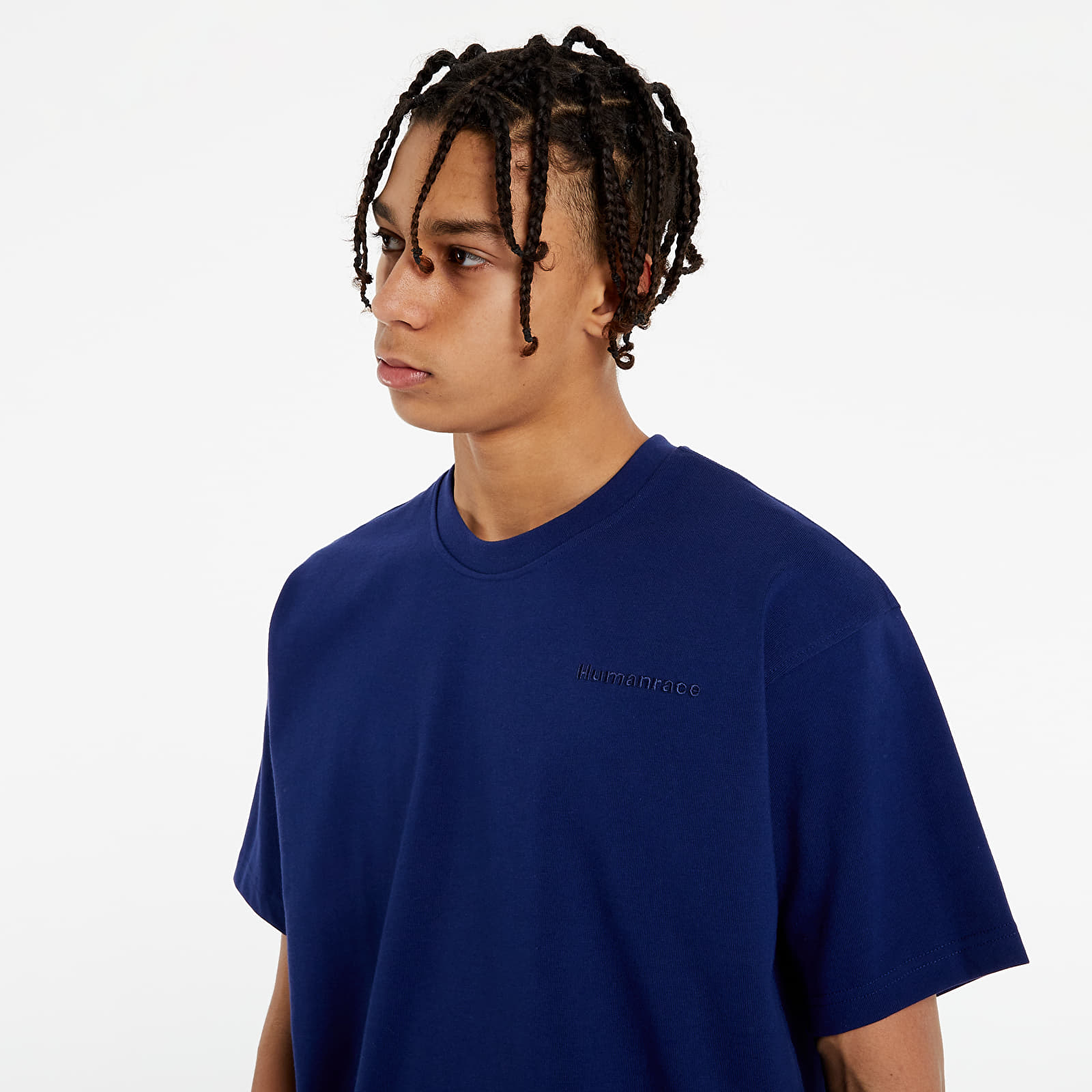 T-shirts adidas x Pharrell Williams Basics Tee Night Sky | Footshop