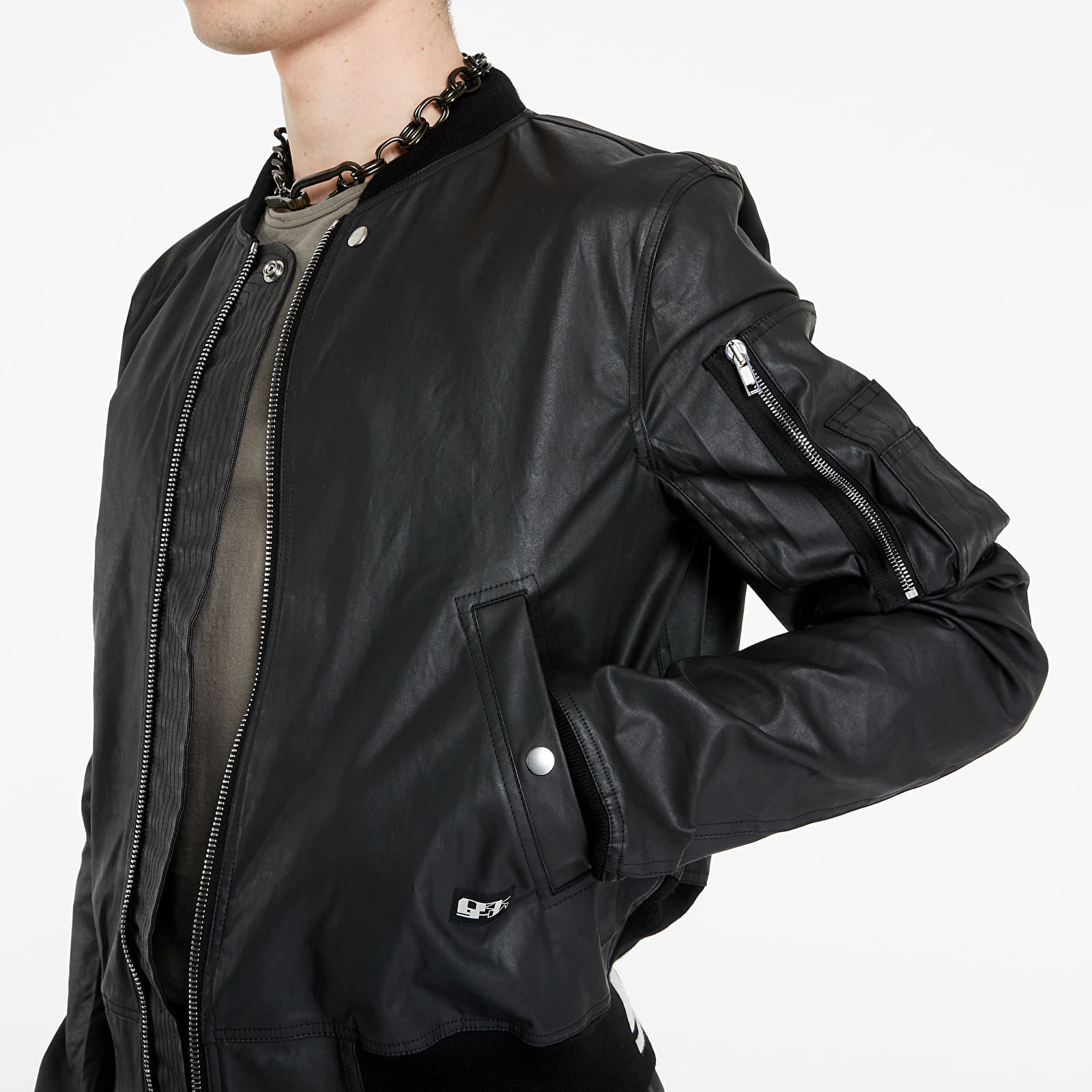 Bundy Rick Owens DRKSHDW Flight Bomber Black (DU21S2771 TWR 09) | Footshop