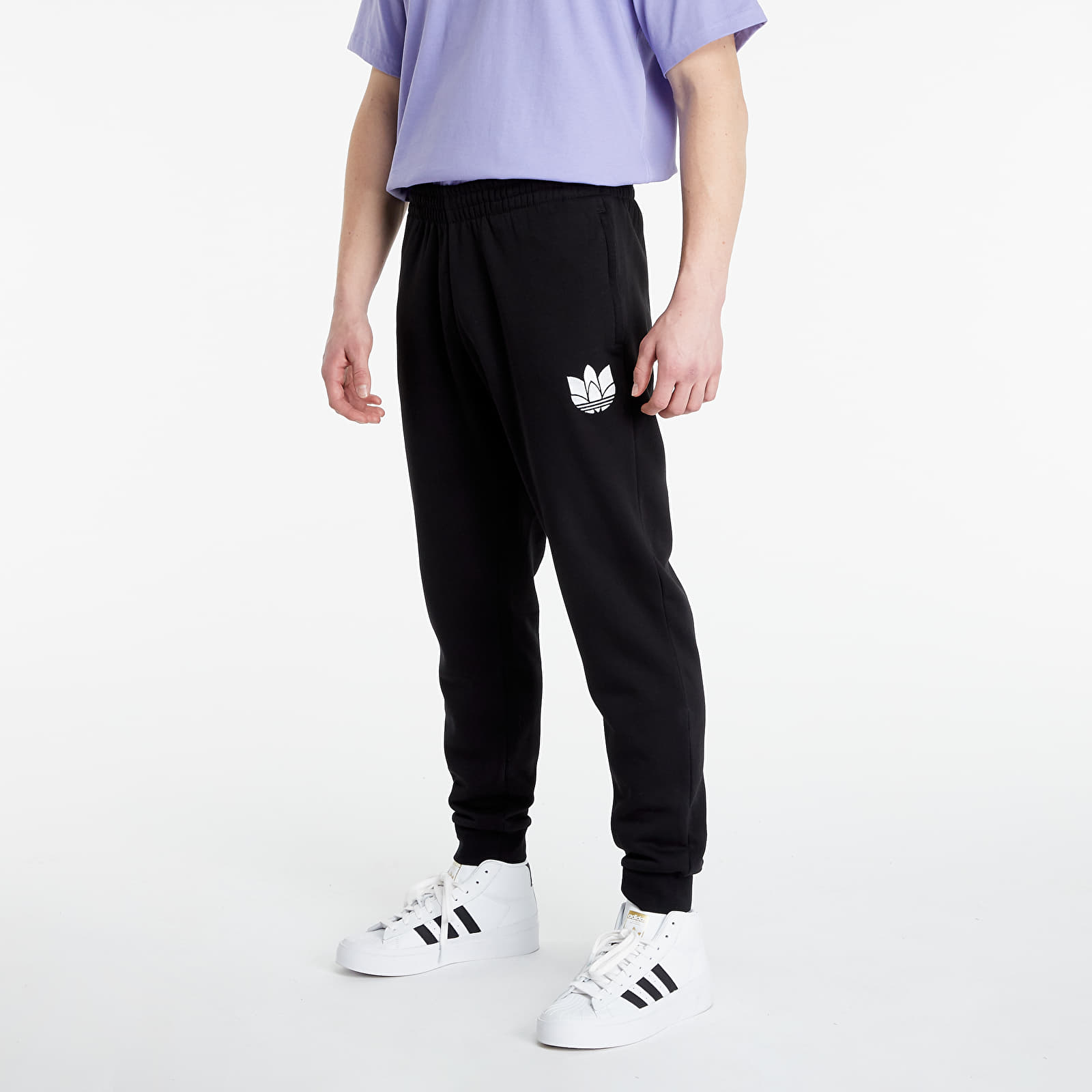 Pants adidas 3D Trefoil Sweatpant Black (GN3537) | Footshop