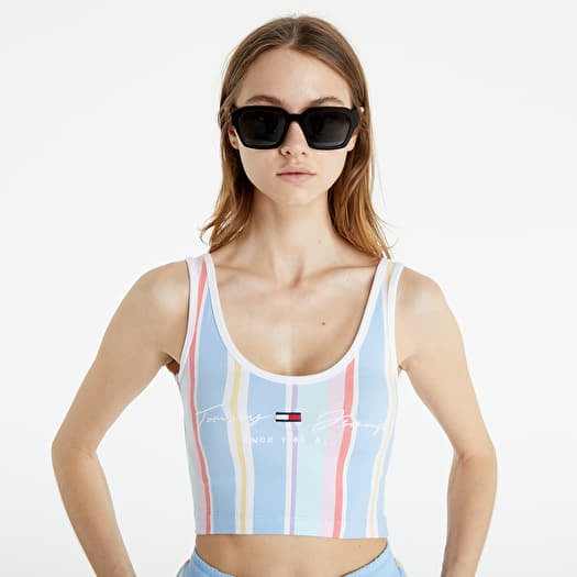 Tommy sport crop top store