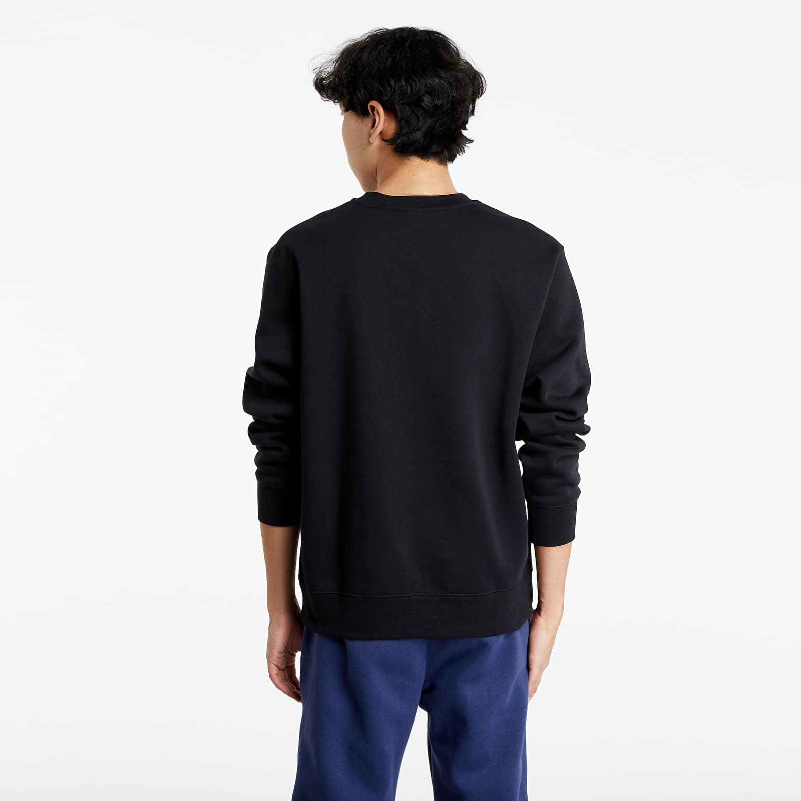 Felpe Nike Sportswear Club Fleece Crew Black/ White (BV2662-010) | Footshop