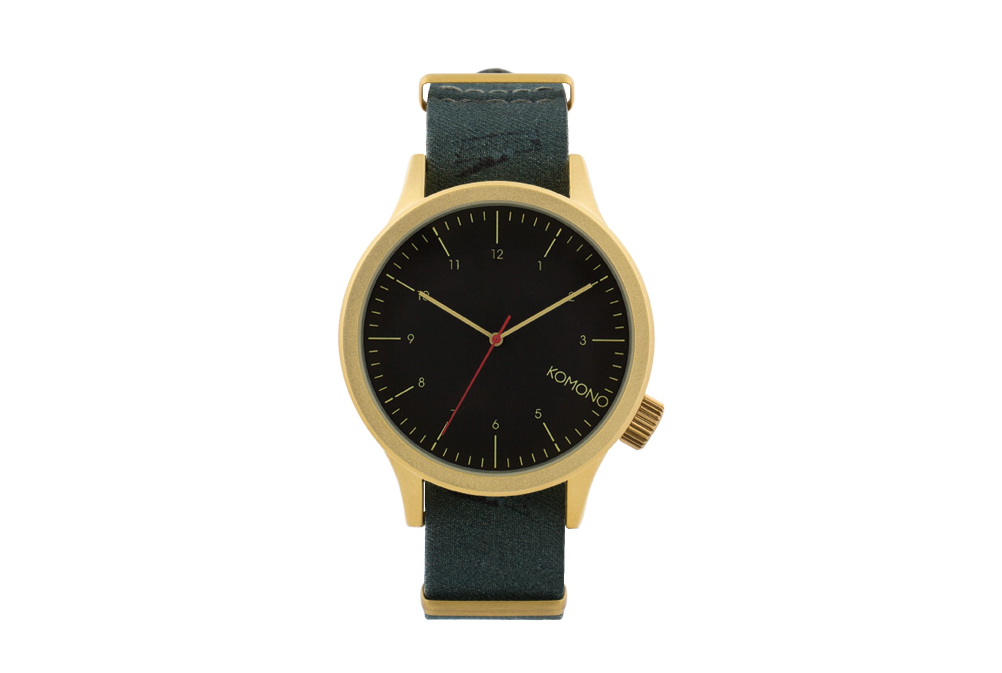 Watches Komono Magnus Magritte Black Flag | Footshop
