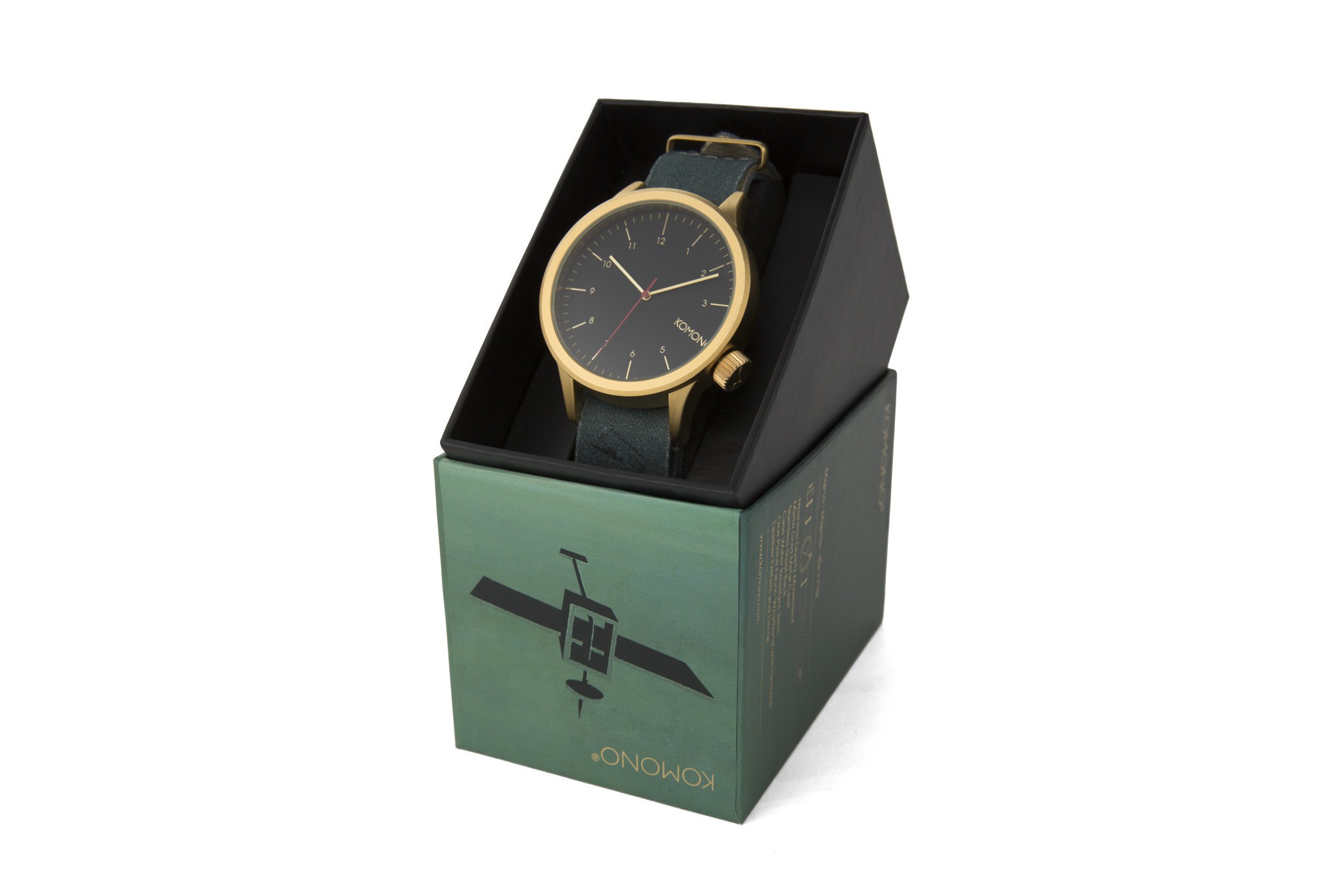 Watches Komono Magnus Magritte Black Flag | Footshop
