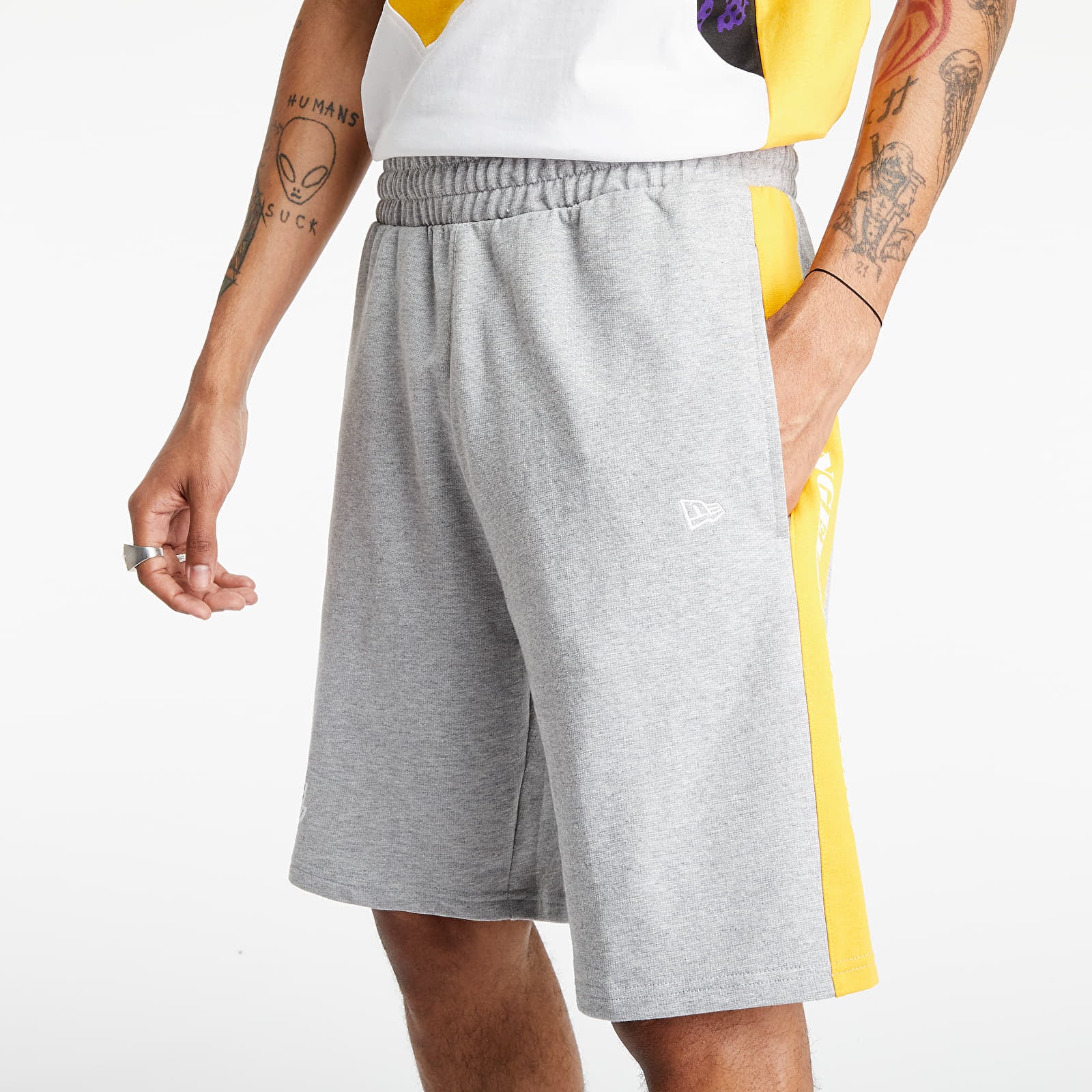 Shorts New Era Nba Side Panel Short Los Angeles Lakers Lghagd | Footshop
