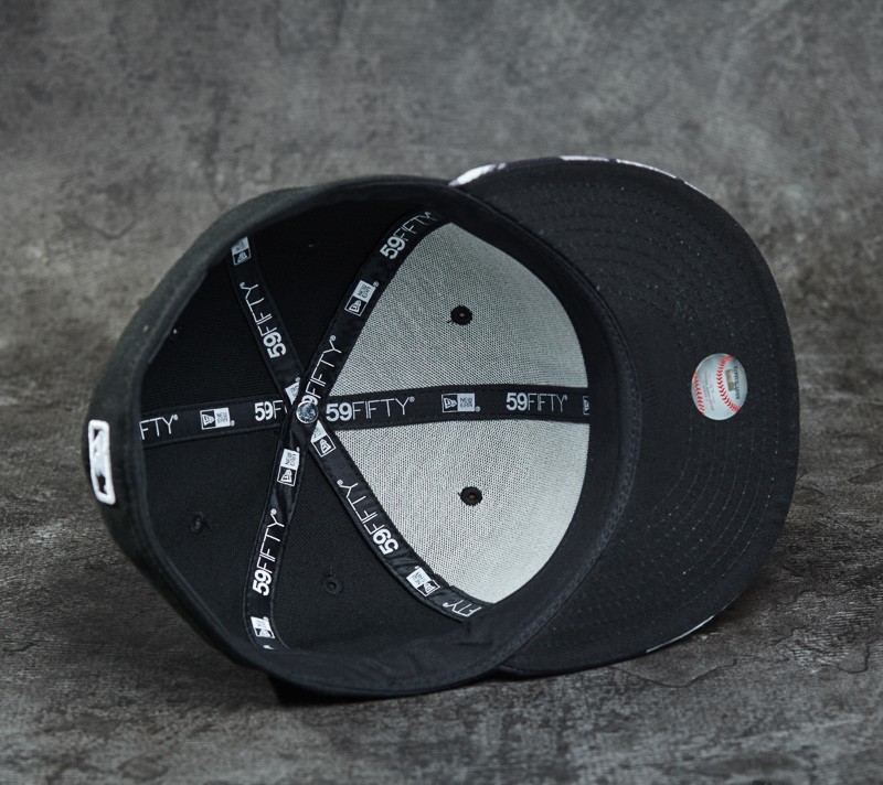 New Era 59Fifty Birds of Paradise New York Yankees Black/ Grey/ White