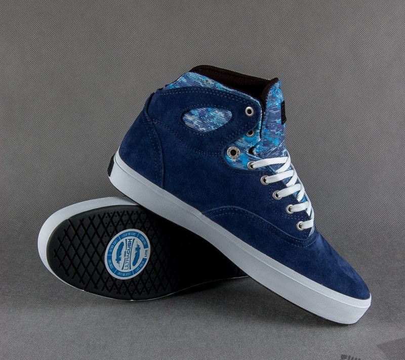 Men's shoes Vans Bushwick (Mili Stripe) Navy/White (VVHJB86 VC4) | Footshop