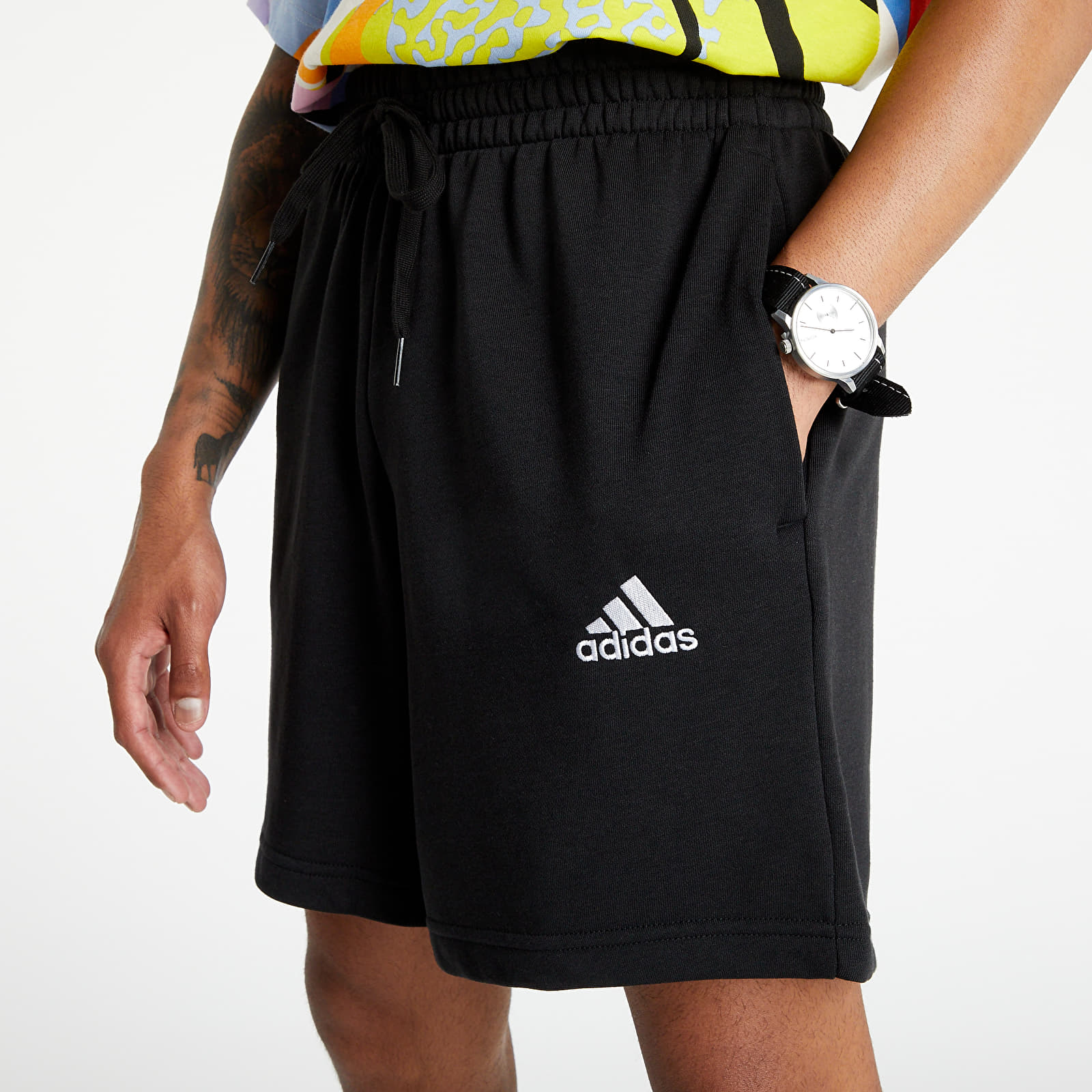 Shorts adidas Performance Essentials French Terry Small Logo Shorts ...