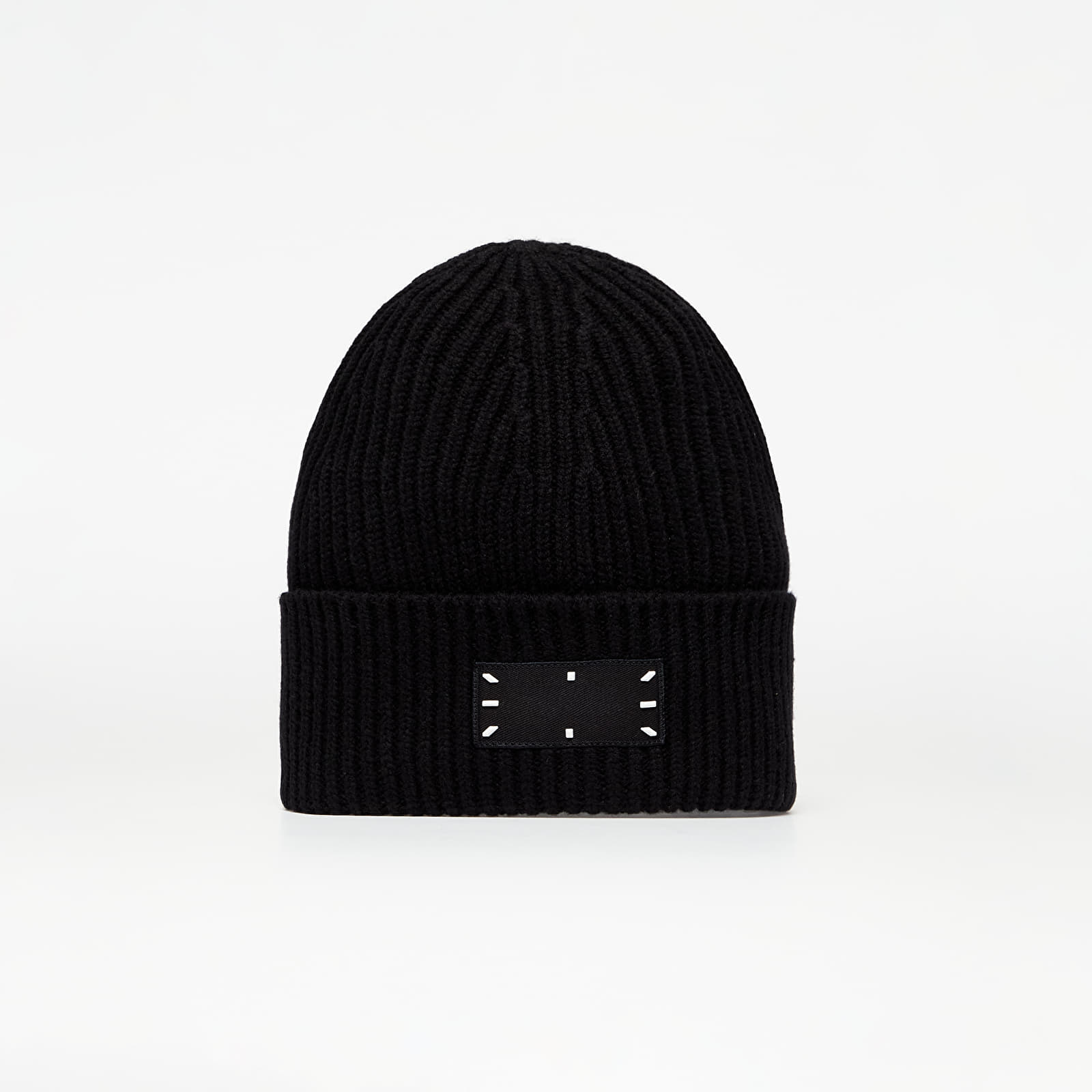 Hats McQ Ic0 Beanie Darkest Black | Footshop
