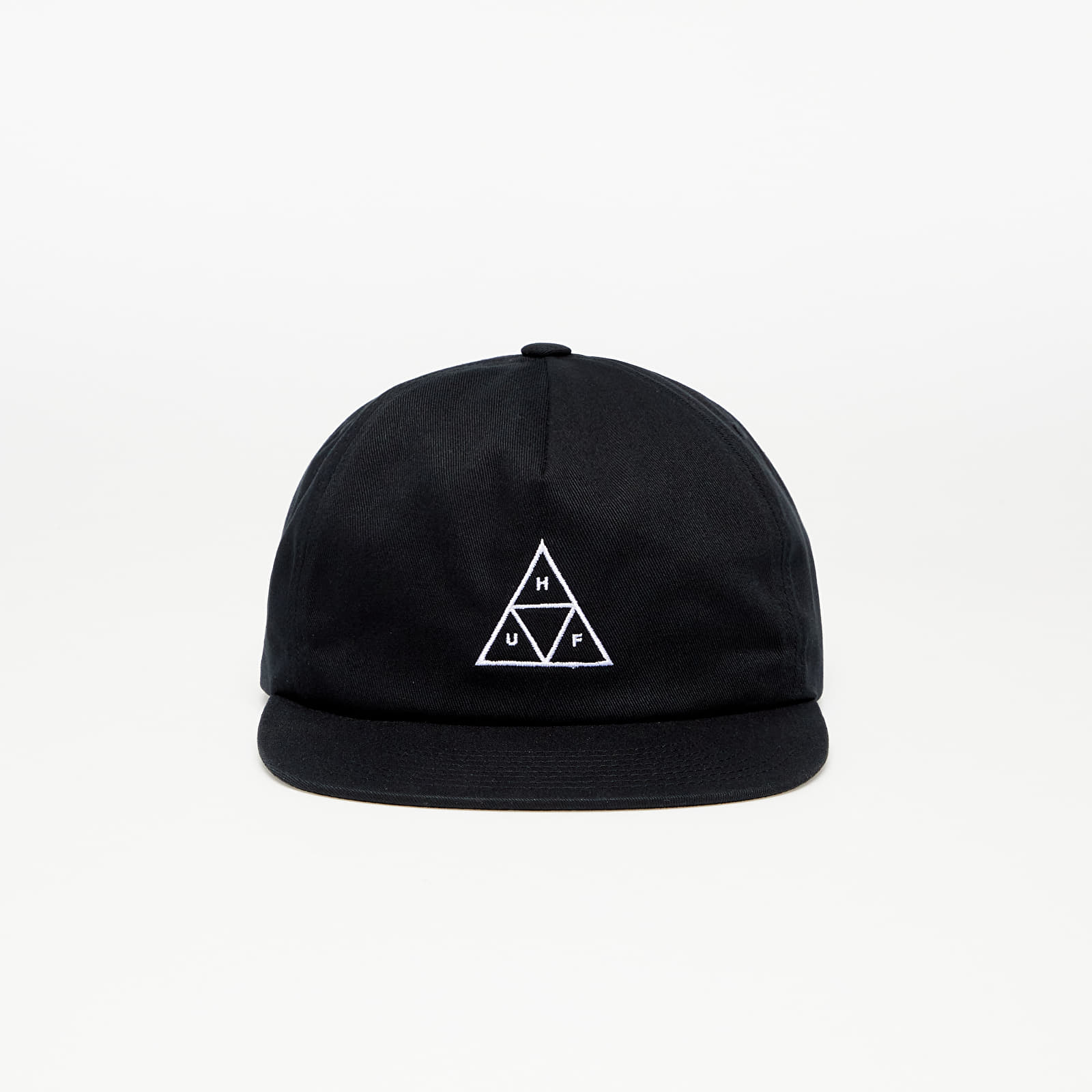 Șepci HUF Essentials Unstructured Triple Triangle Snapback Black | Footshop