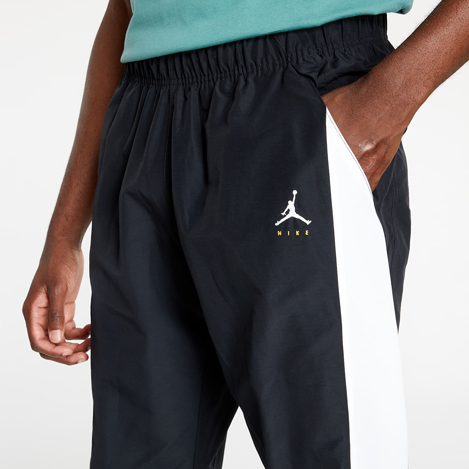 Pants Jordan Jumpman M Woven Pants Black/ White/ Black (DA7237-010 ...