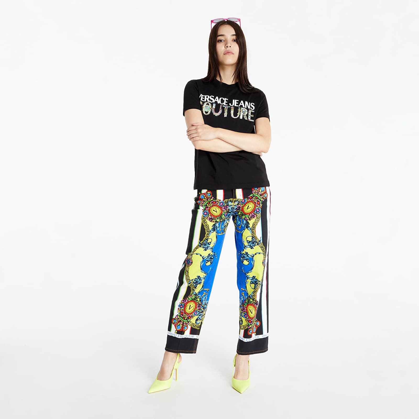 Versace Jeans Couture Maglietta T-Shirt Serigrafiche Versace Jeans Couture Maglietta T-Shirt Serigrafiche