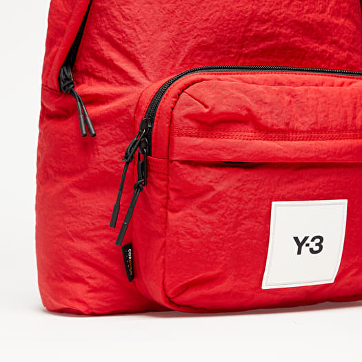 scarlet red backpack