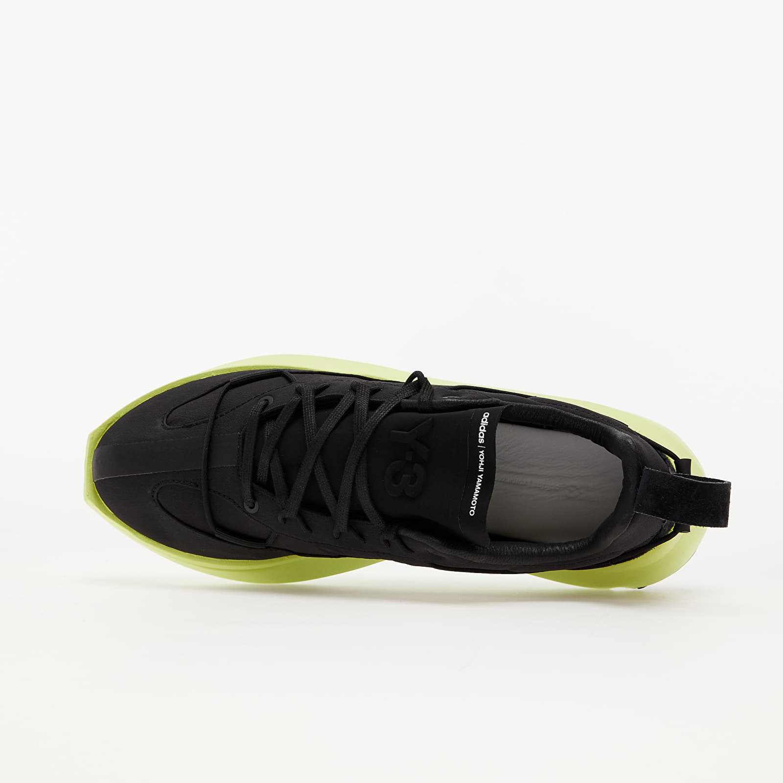 Мъжки кецове и обувки Y-3 Shiku Run Black/ Black/ Semi Frozen Yellow | Footshop