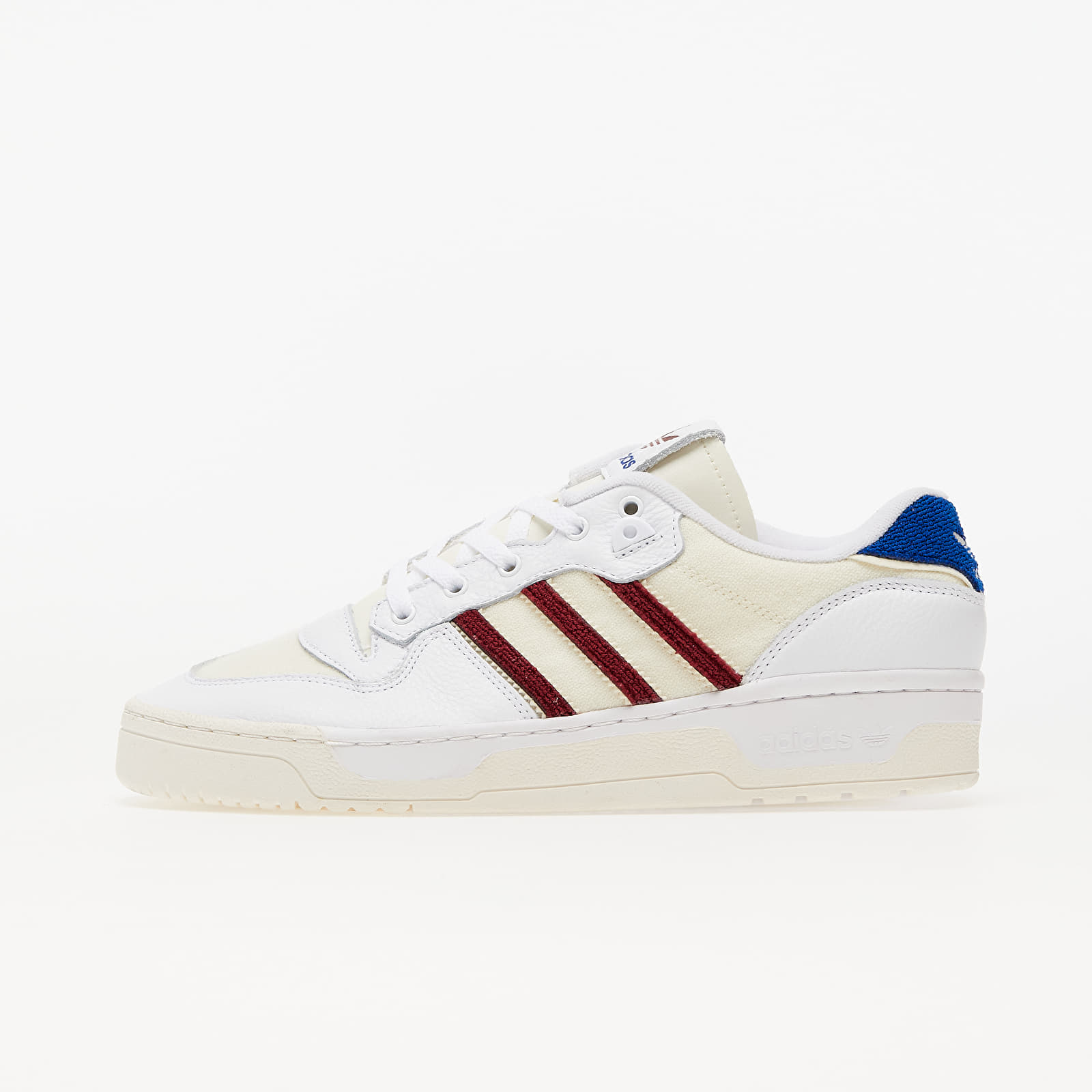 adidas Rivalry Low Premium Ftw White/ Core Burgundy/ Core White | Footshop