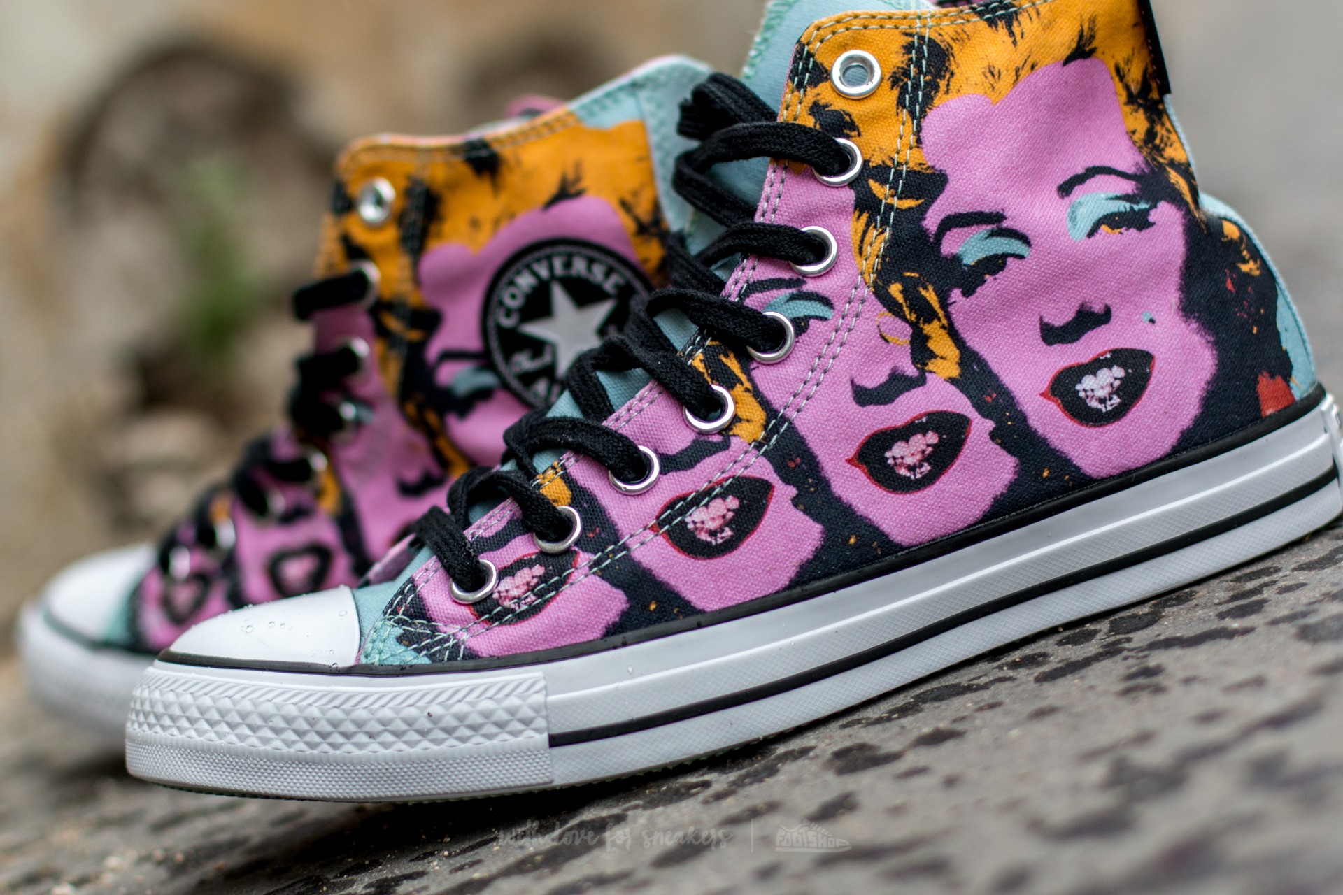 Converse Chuck Taylor All Star Hi Andy Warhol Lichen/ Orchid Smoke/ White