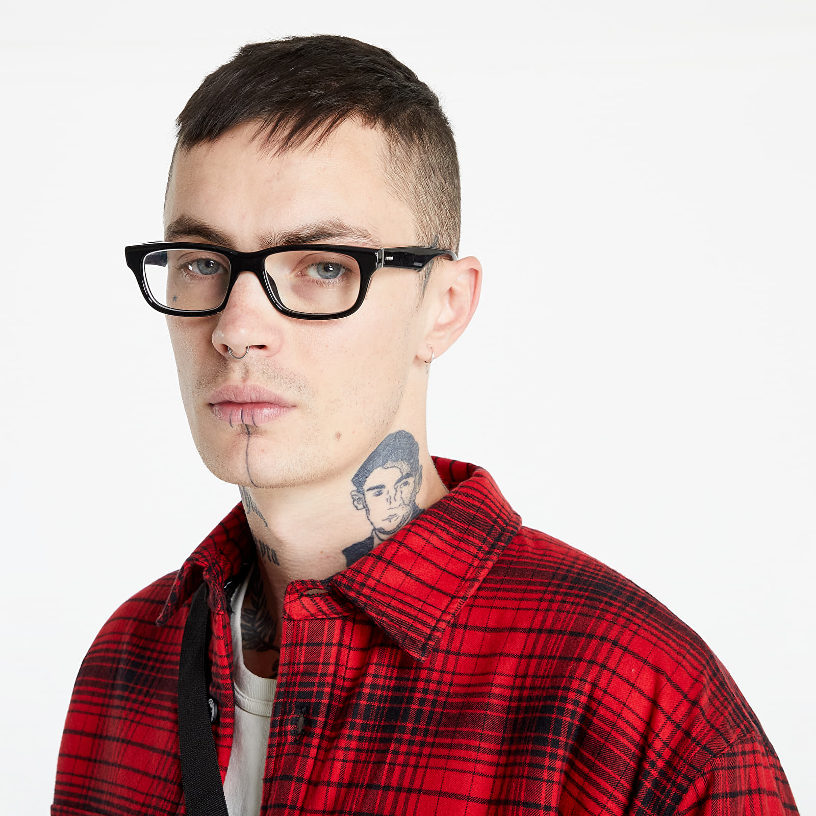 Calvin Klein Jeans Sherpa Lined Check Overshirt