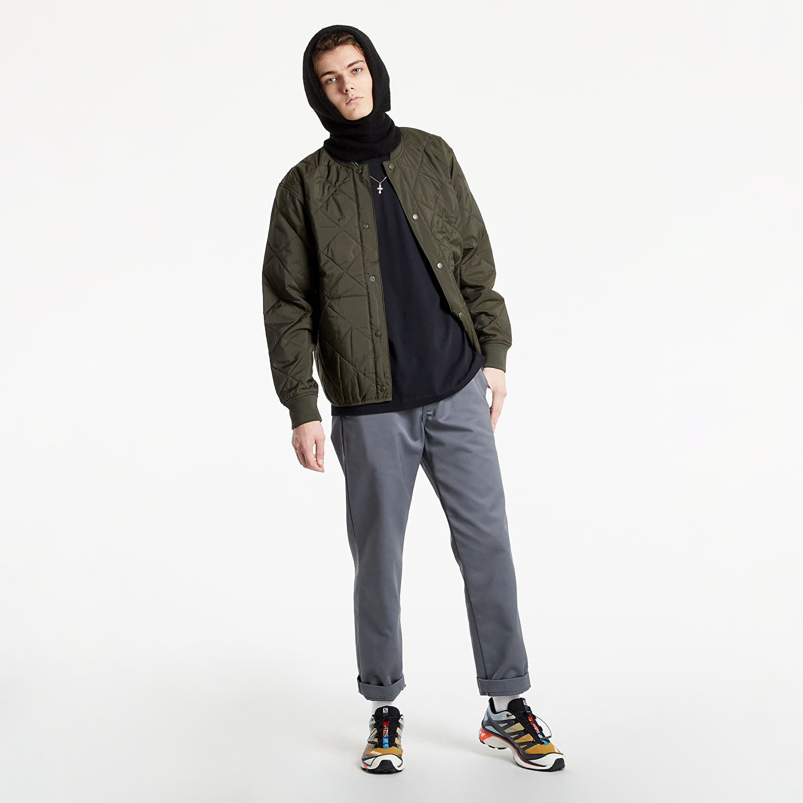 Jackets Carhartt WIP Barrow Liner Cypress/ Hamilton Brown | Footshop