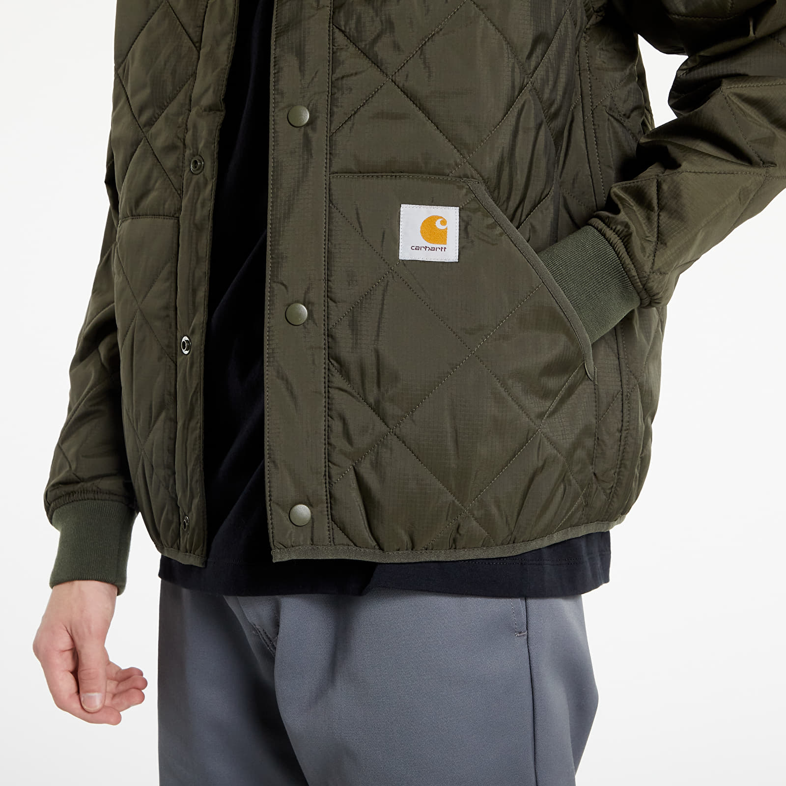 Jackets Carhartt WIP Barrow Liner Cypress/ Hamilton Brown | Footshop