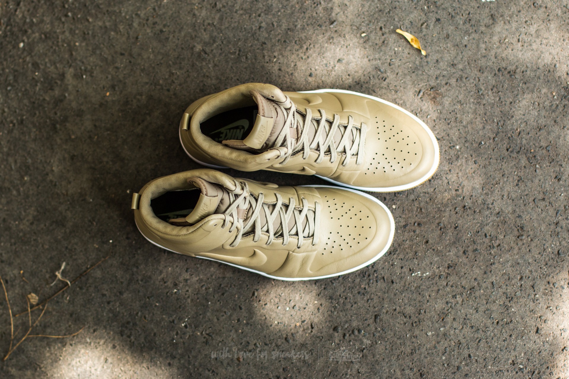 Men's shoes Nike Dunk Ultra Craft Khaki/ Khaki-White-Gum Light Brown ...