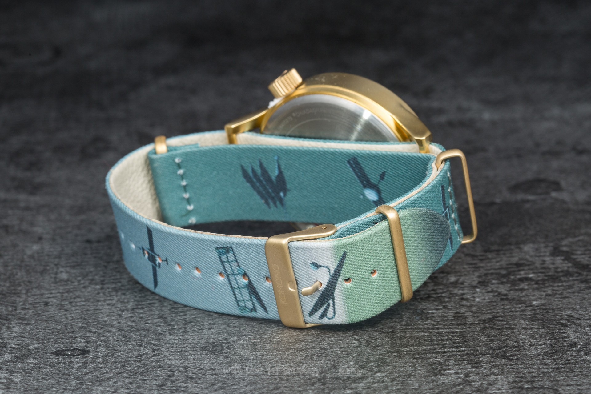 Watches Komono Magnus Magritte Black Flag | Footshop