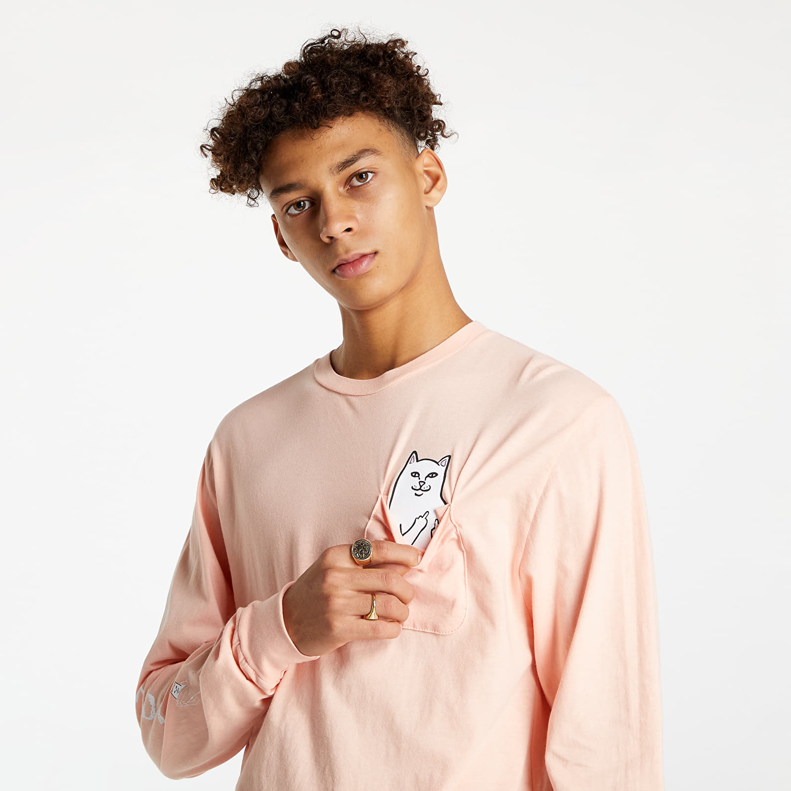 RIPNDIP Lord Nermal LS Dusty Rose | Footshop