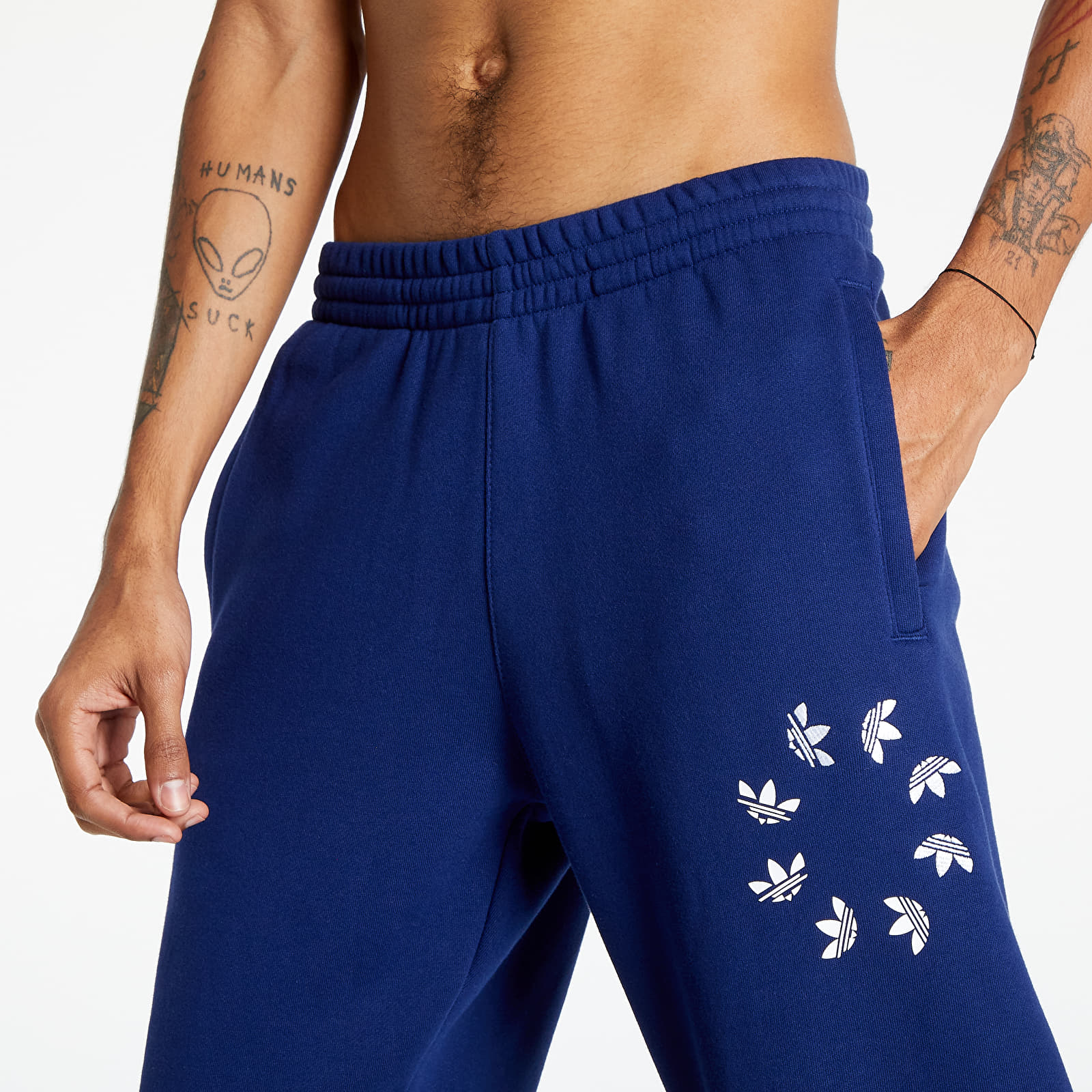 Pants adidas St Sweat Pants Night Sky/ White (H37727) | Footshop