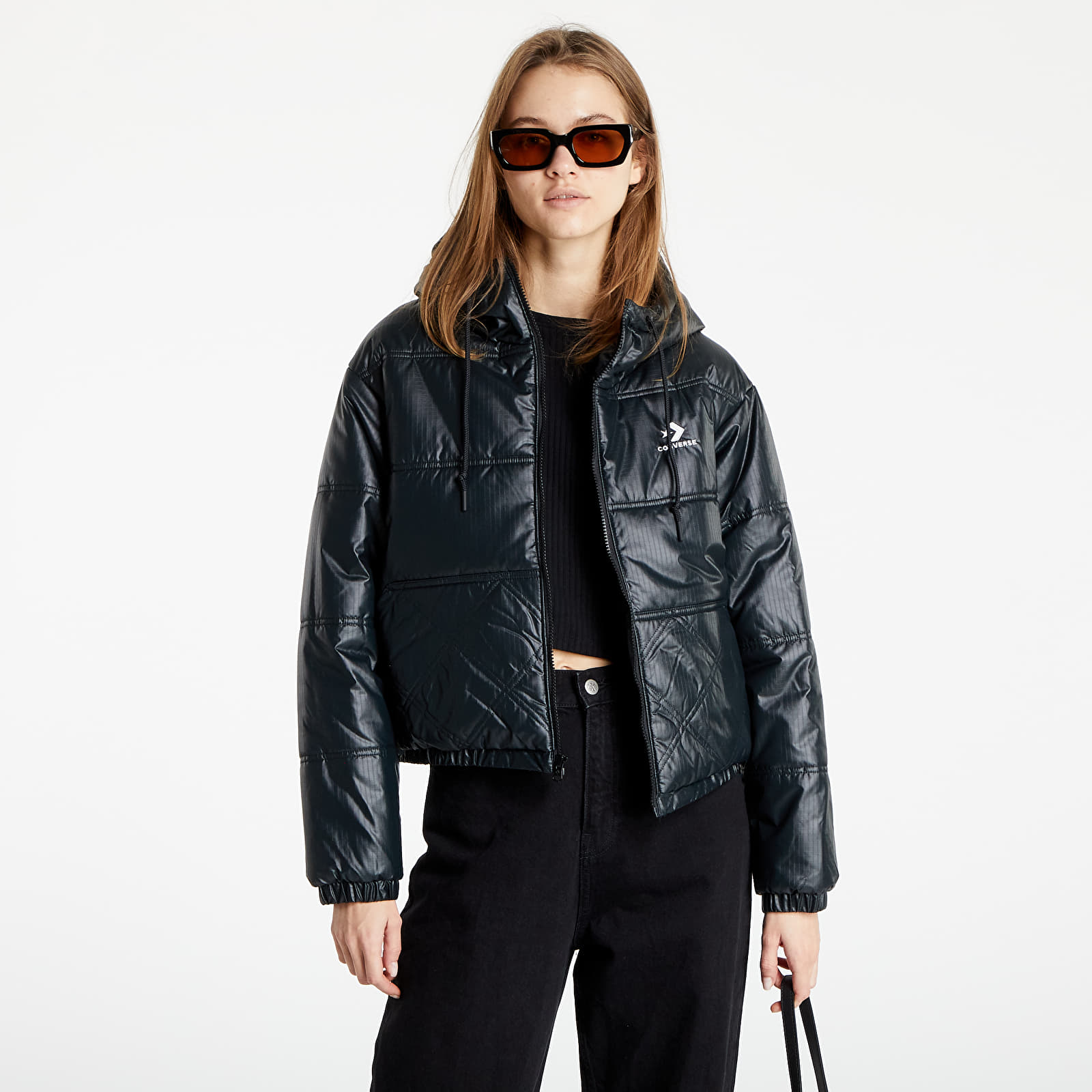 Converse Embroidered Puffer Jacket