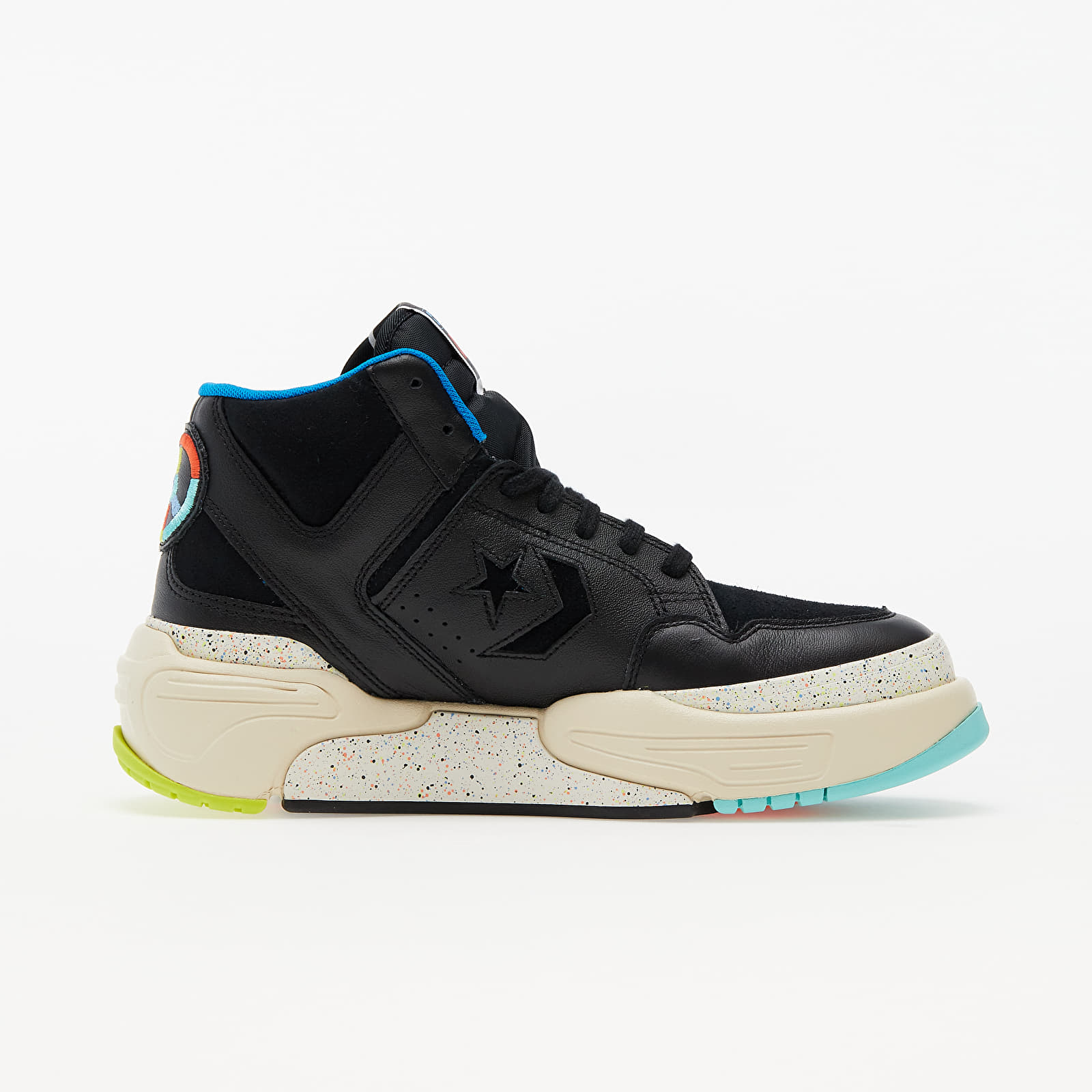 Men's shoes Converse Weapon CX Peace & Unity Black/ Cloud Cream/ Lime ...