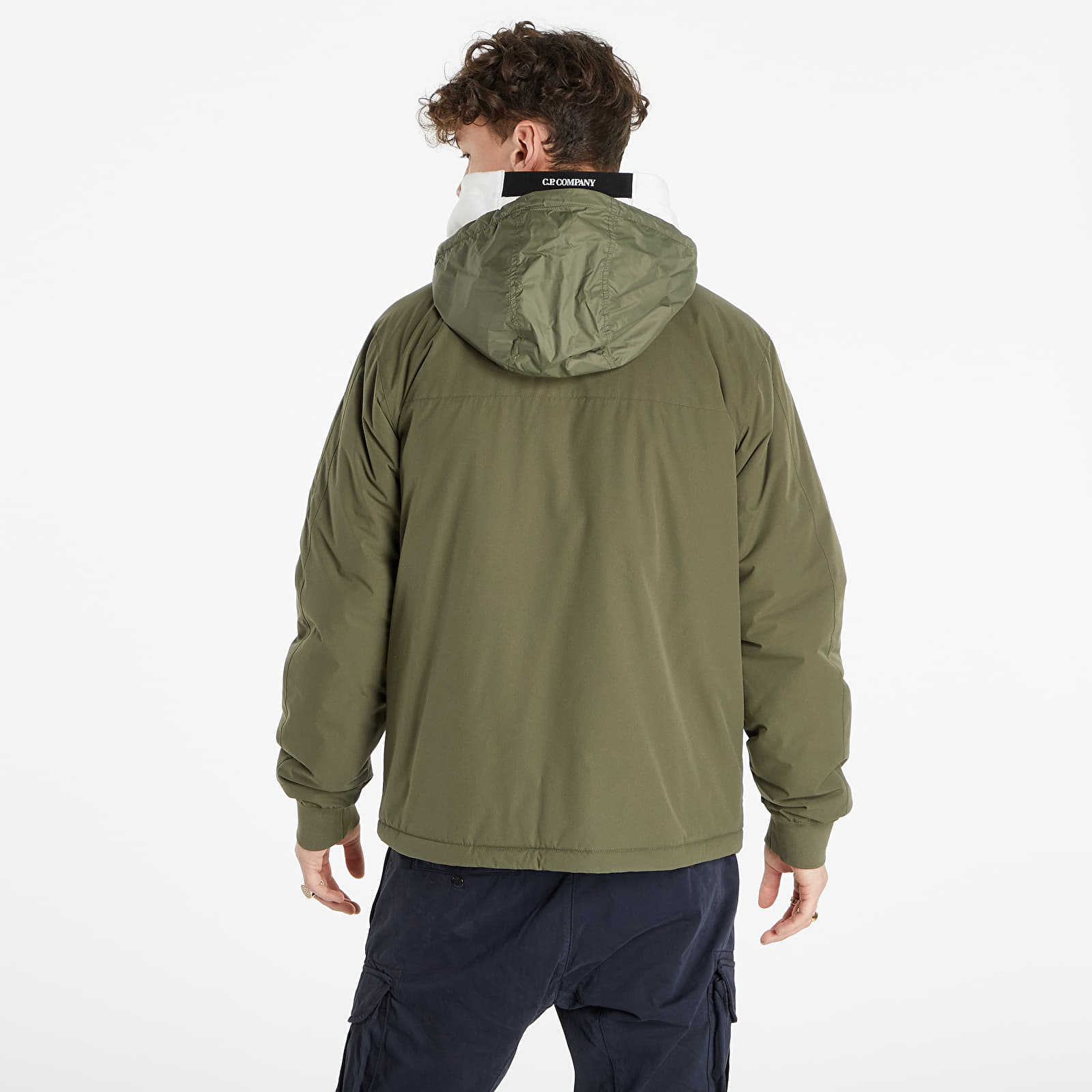 Jackets C.P. Company Pro-Tek Concealed Hood Jacket Stone Grey ...