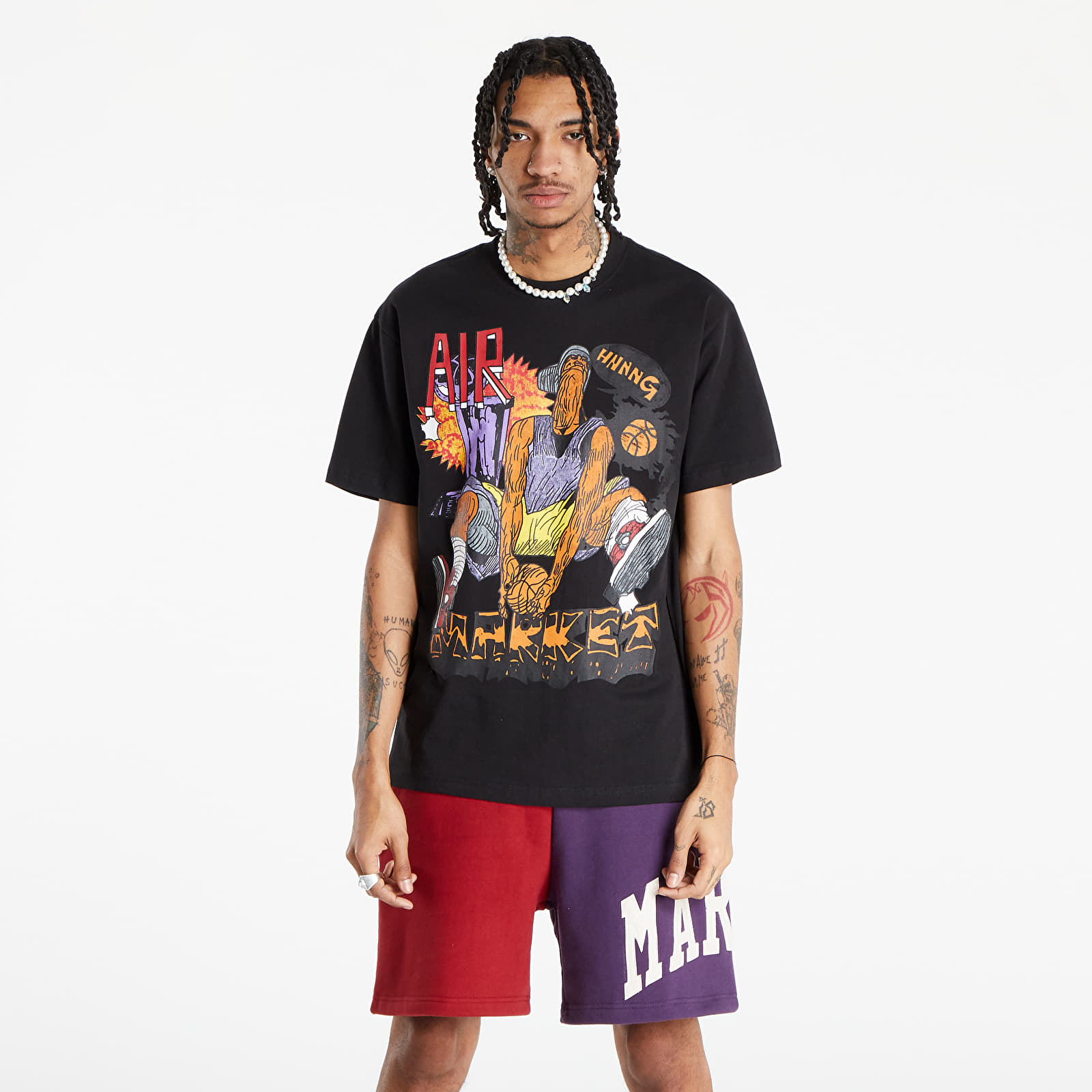 T-shirts MARKET Hnnng T-shirt Black | Footshop